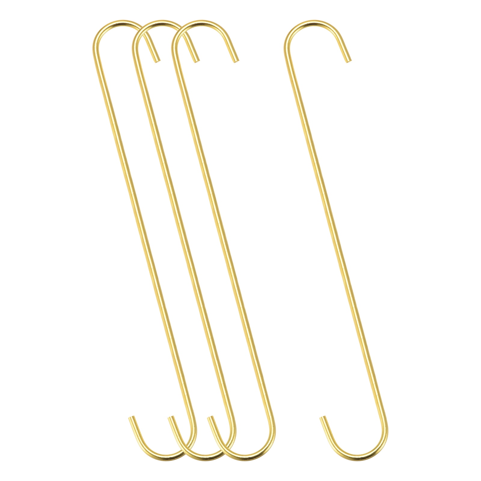Uxcell S Hanging Hooks, 12inch/300mm Extra Long Carbon Steel Hanger ...
