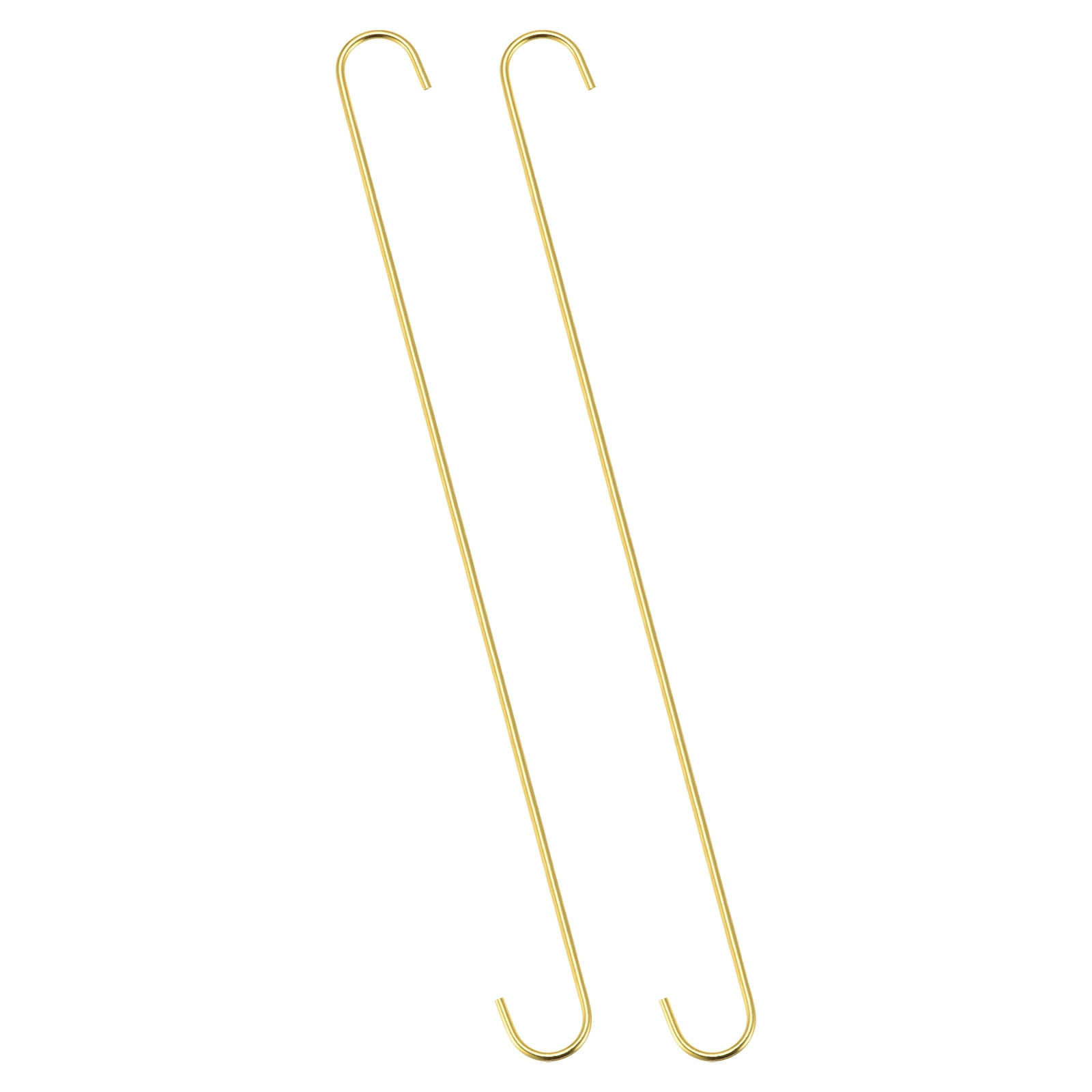 Uxcell S Hanging Hooks, 20inch/500mm Extra Long Carbon Steel Hanger ...