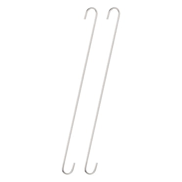Wideskall Assorted Size Zine Plated Metal Steel S Hooks for Hanging ...