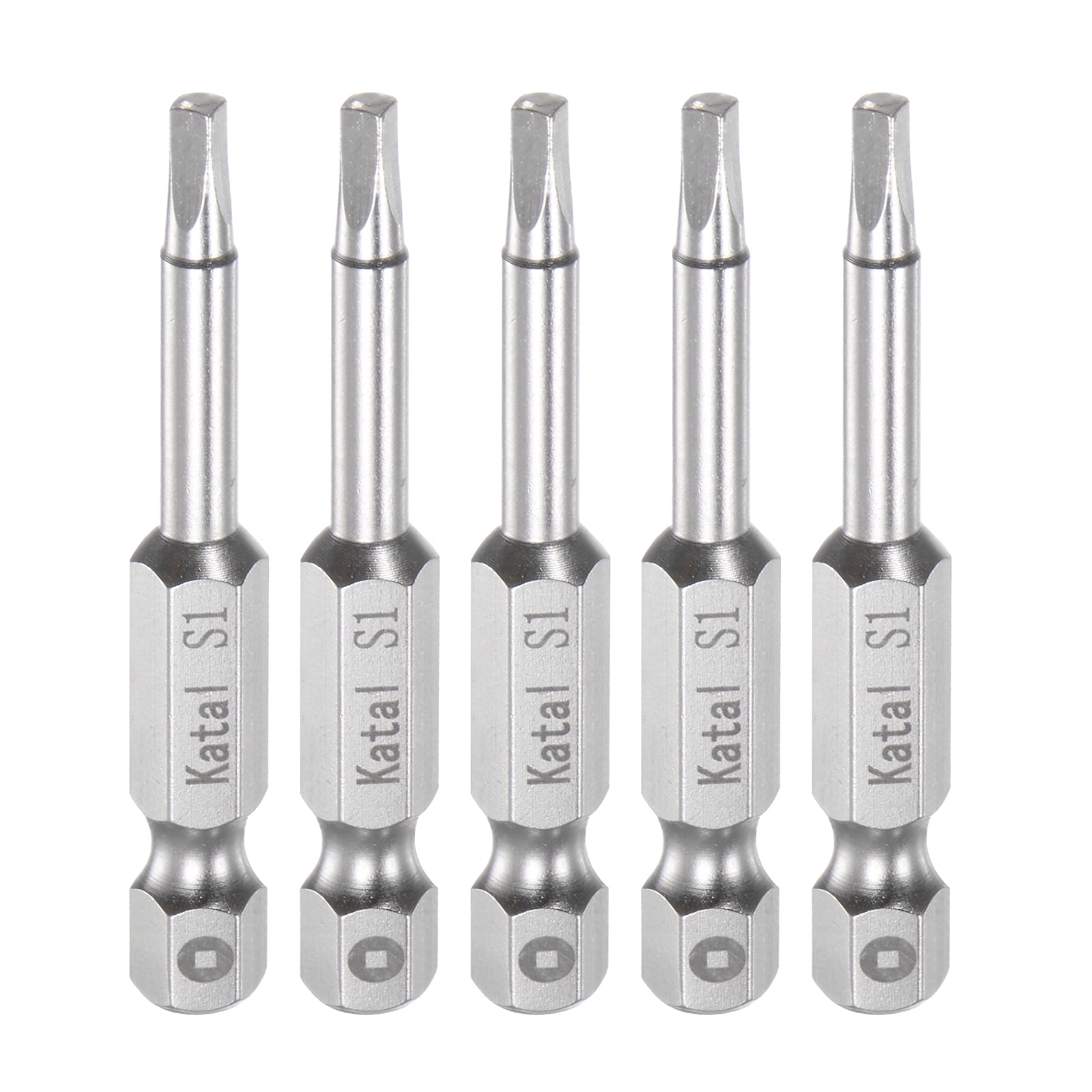 Uxcell S1 Magnetic Square Screwdriver Bit 1/4" Hex Shank 2" Length ...