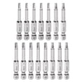 Uxcell S1 S2 S3 Magnetic Square Screwdriver Bit 1/4" Hex Shank 2 ...