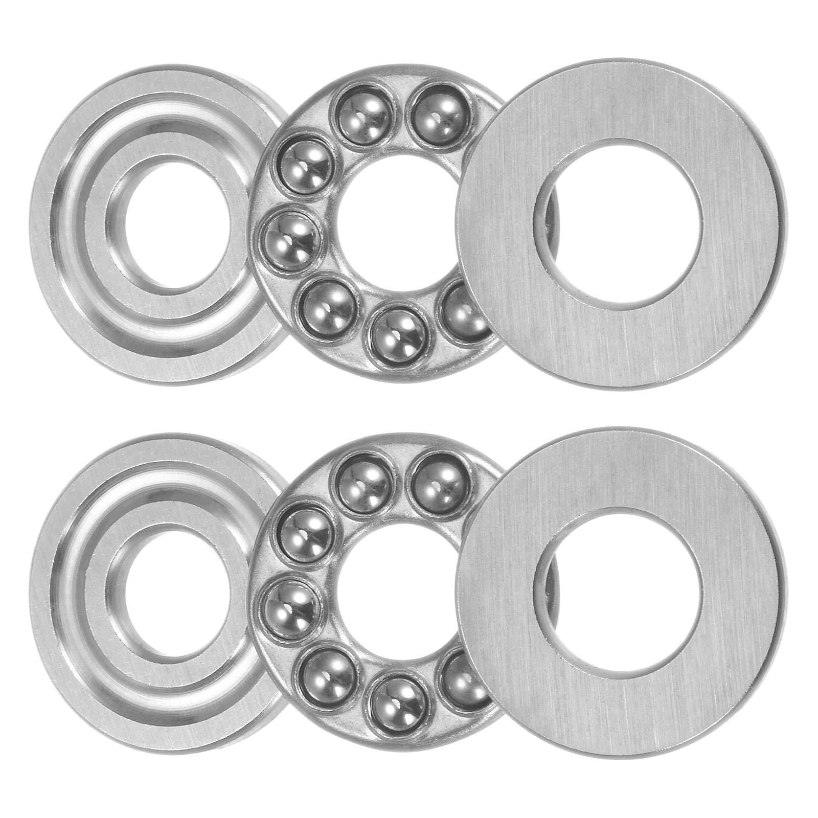 Uxcell S51200 Thrust Ball Bearing 10x26x11mm Stainless Steel with ...