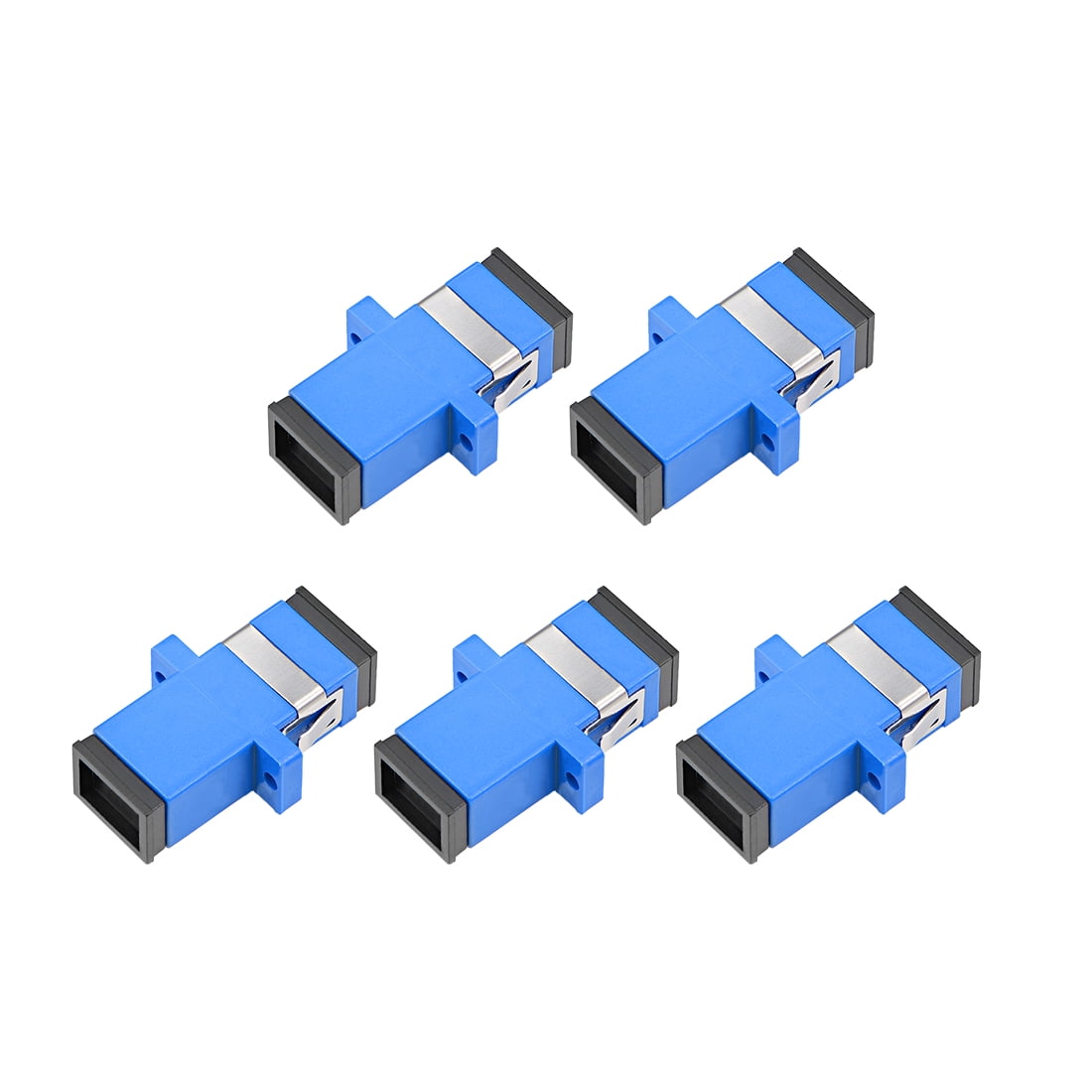 Uxcell SC to SC Fiber Coupler Flange Type Fiber Optical Adapter ...