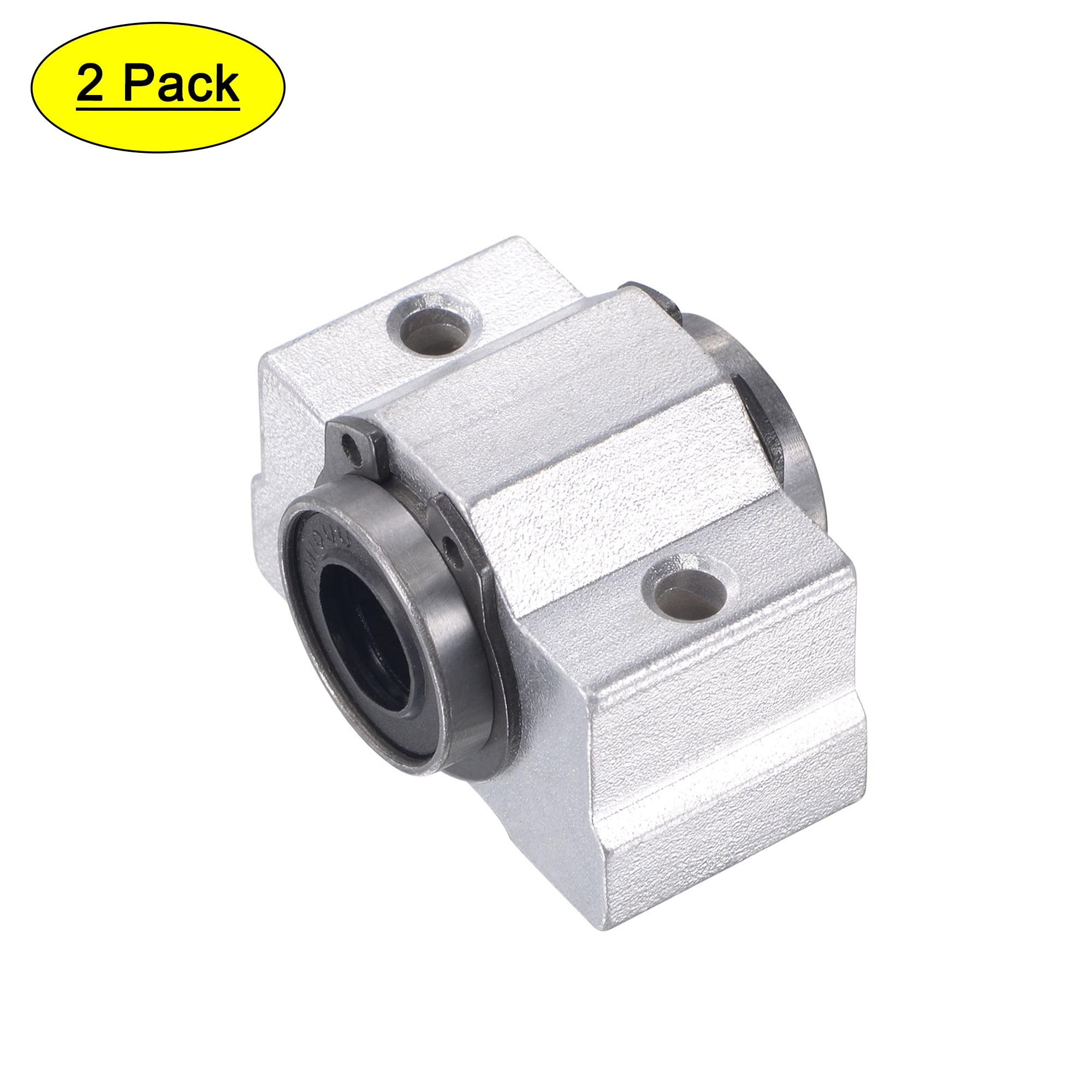 Uxcell SCV10UU Linear Ball Bearing Slide Block Units, 10mm Bore ...