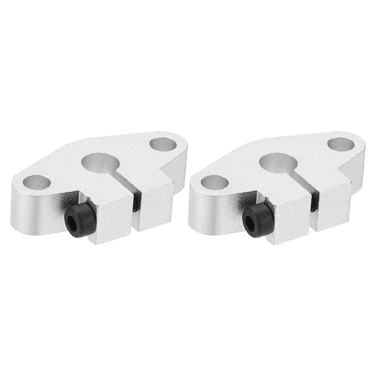 Uxcell SHF8 Aluminum Linear Motion Rod Rail Clamping Guide Support for ...