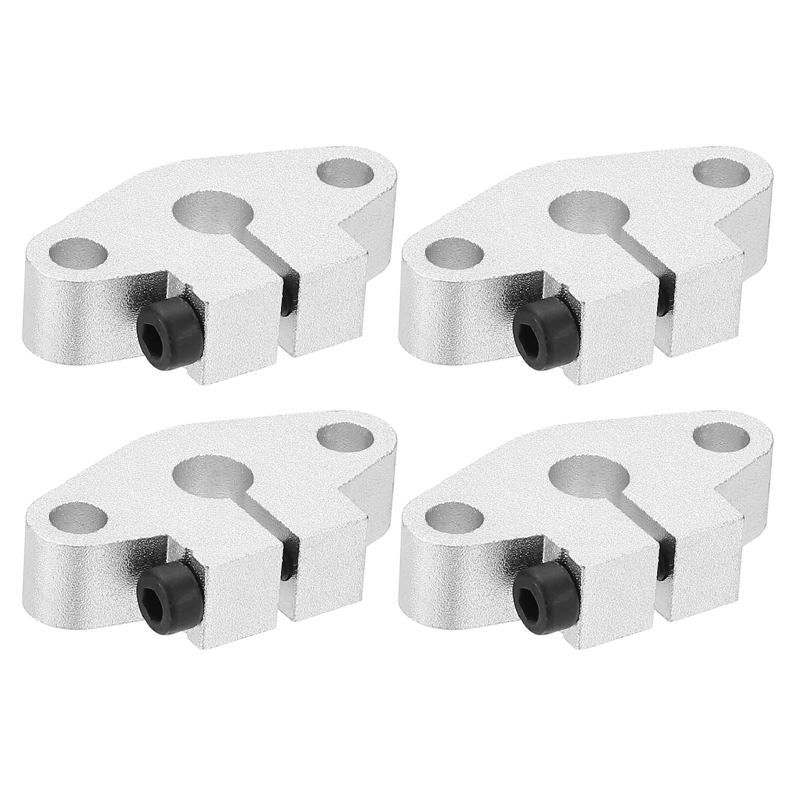 Uxcell SHF8 Aluminum Linear Motion Rod Rail Clamping Guide Support for ...