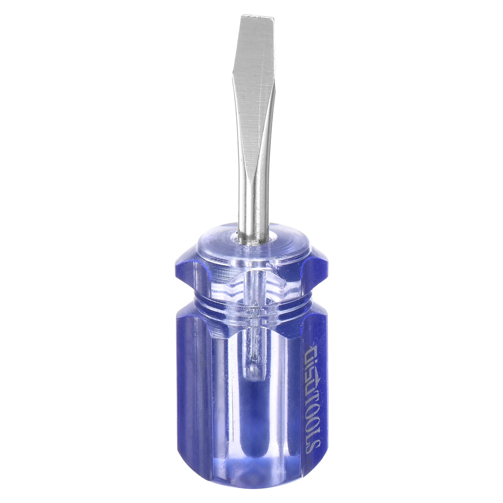 Uxcell SL6 Short Tip Slotted Screwdriver Stubby Magnetic Flat Head ...