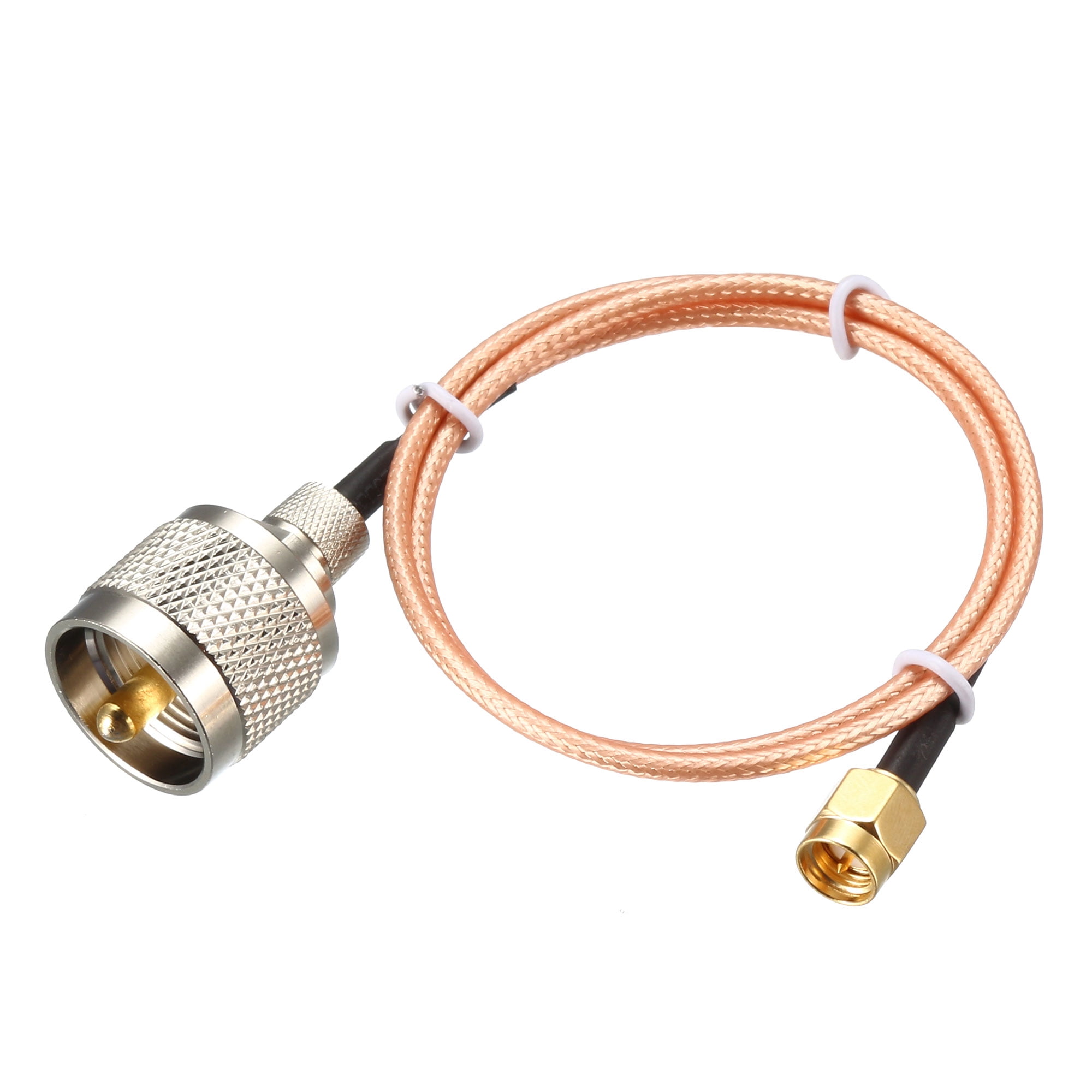 Uxcell SMA Male to UHF PL-259 Male RG316 RF Coaxial Coax Cable 2 Ft - Walmart Business Supplies