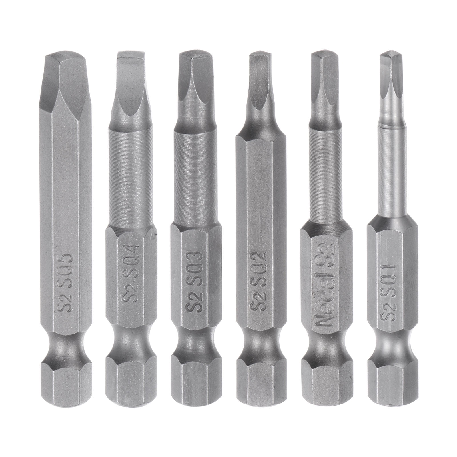 Uxcell SQ1/SQ2/SQ2.7/SQ3/SQ4/SQ5 Magnetic Security Square Screwdriver ...