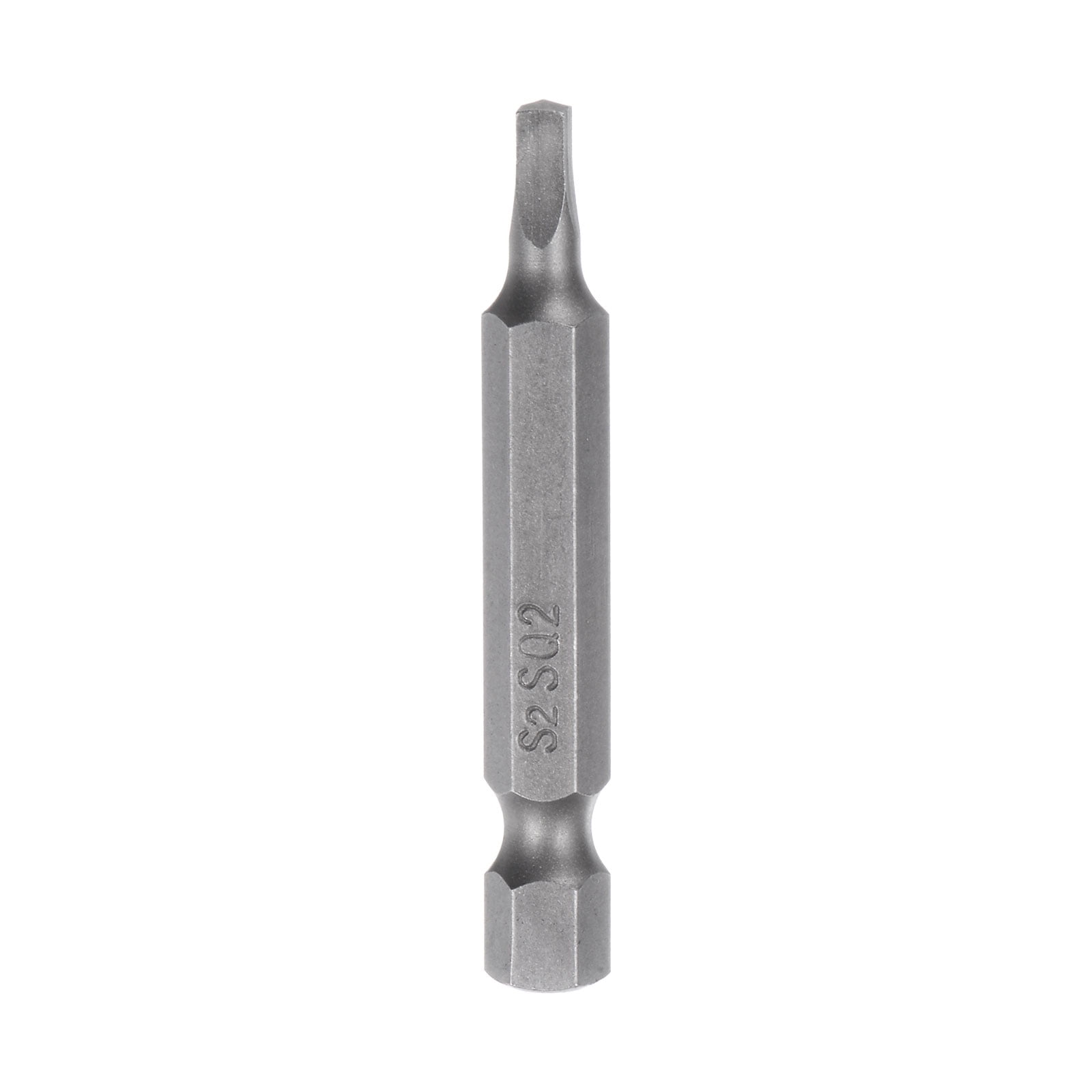 Uxcell SQ2 Magnetic Security Square Screwdriver Bit 1/4" Hex Shank 2 ...