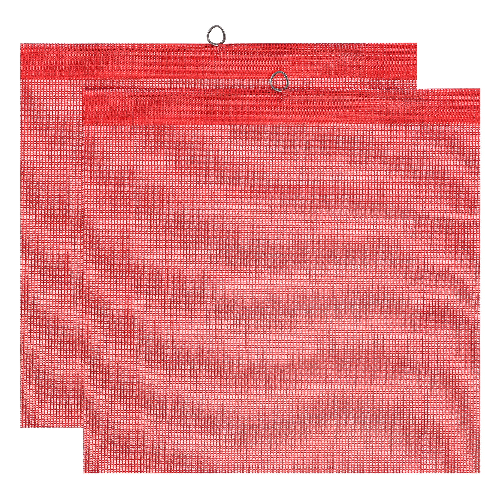 Uxcell Safety Flags for Trailer, 18x18" Warning Safety Flag with Wire ...