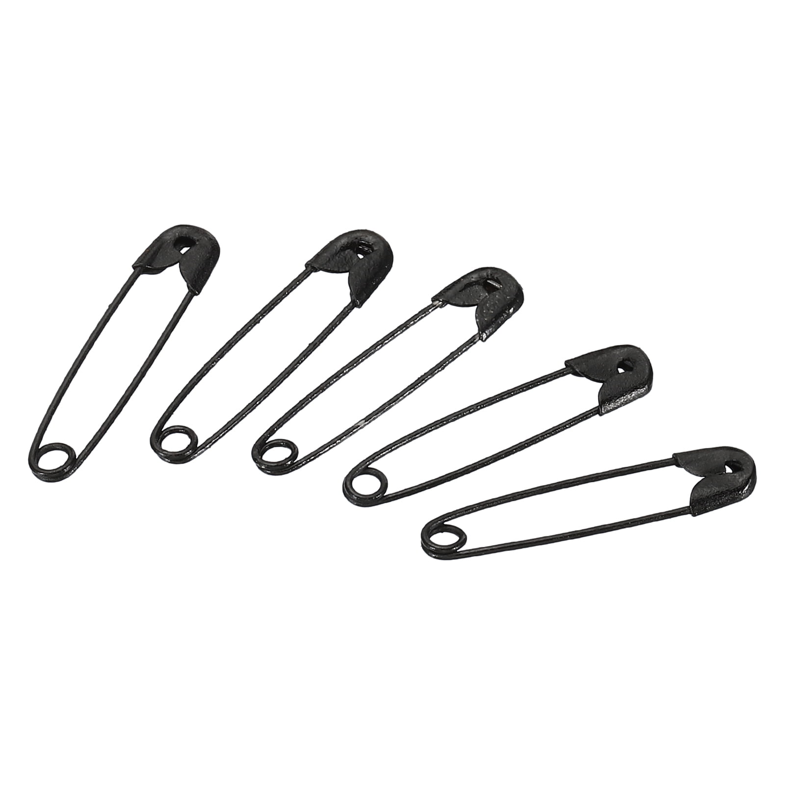 Uxcell Safety Pins 0.87 Inch Nickle Plated Small Sewing Pins Black ...