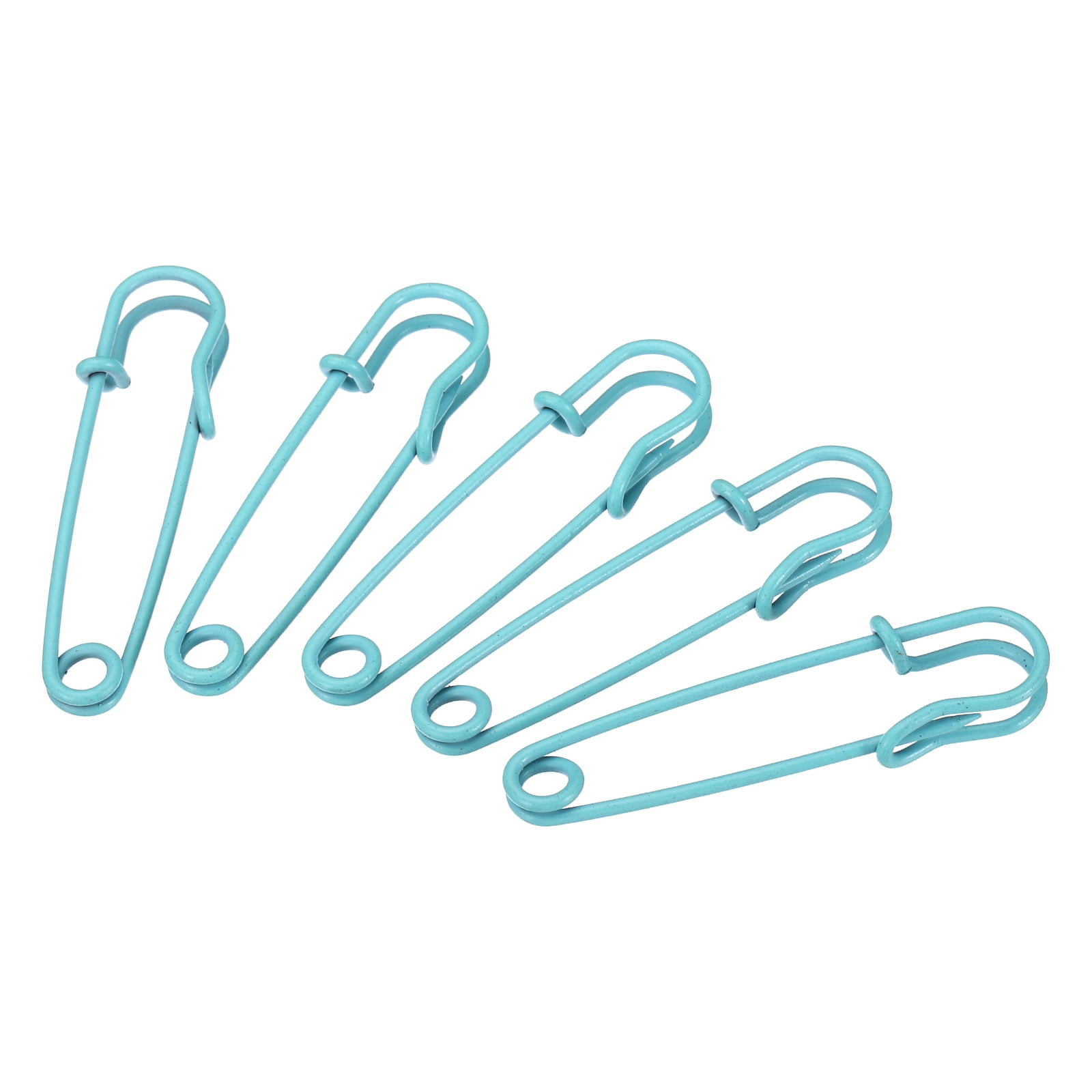 Uxcell Safety Pins 2.48 Inch Large Metal Sewing Pins Blue 50Pcs ...