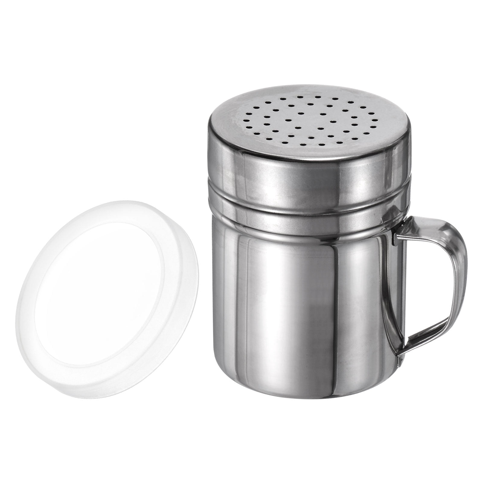 Uxcell Salt Dredge Shakers 10 Ounce Stainless Steel Spice Shakers W ...