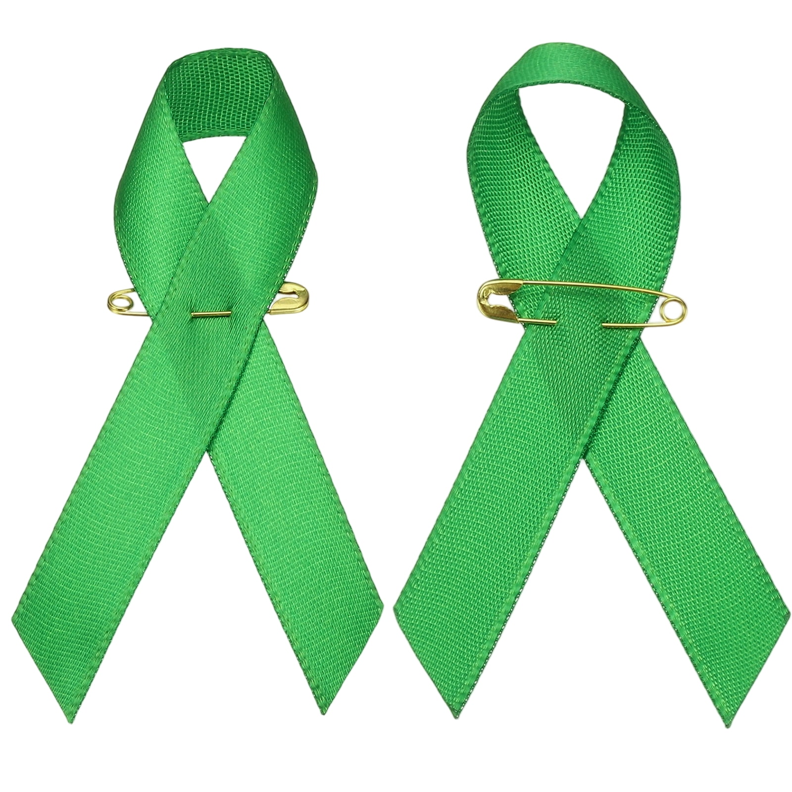Uxcell Satin Awareness Ribbons with Pins for Charity Public Social ...