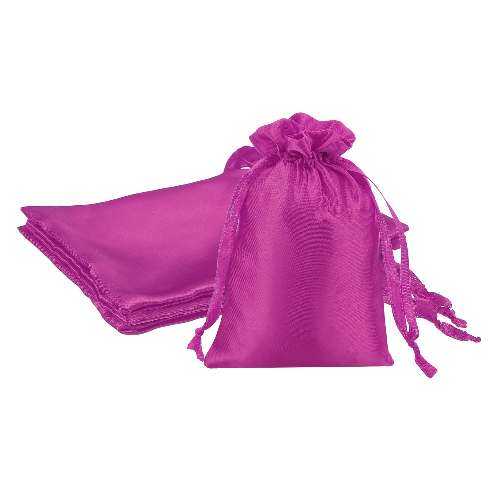 Uxcell Satin Drawstring Gift Bags for Jewelry, Candy, and Party Favors ...
