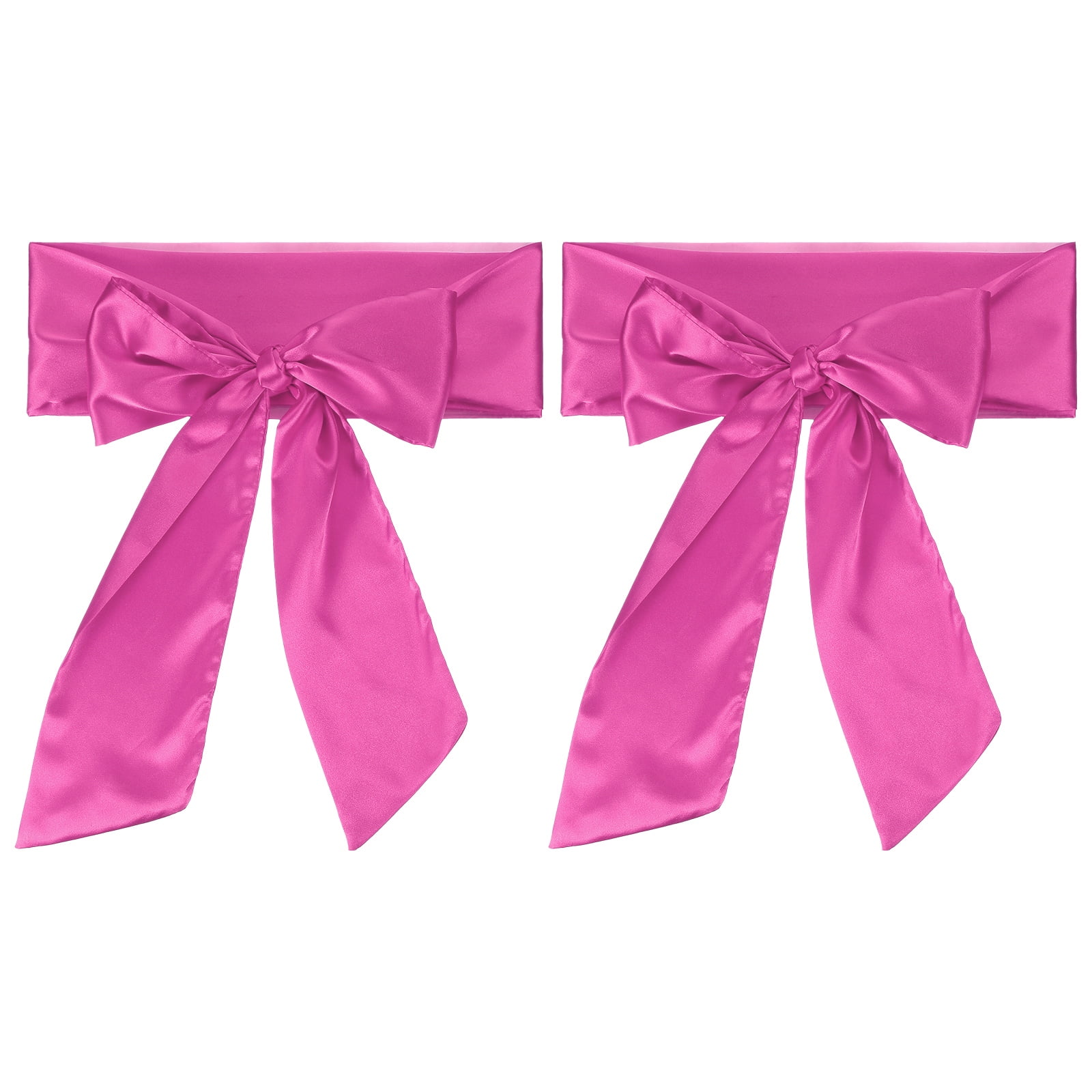 Uxcell Satin Sash Belt, 2 Pcs Wedding Party Bridal Blank Satin Waist ...