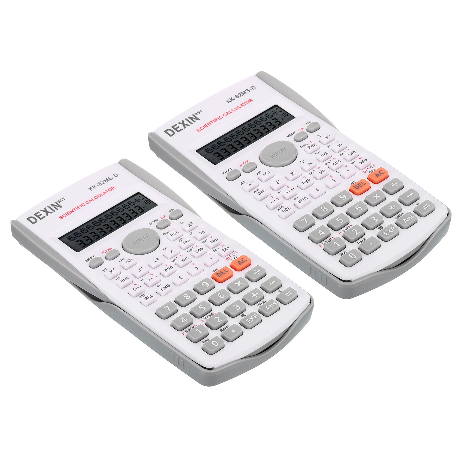 Uxcell Scientific Calculator 2 Line 12 Digit Engineering Calculator ...