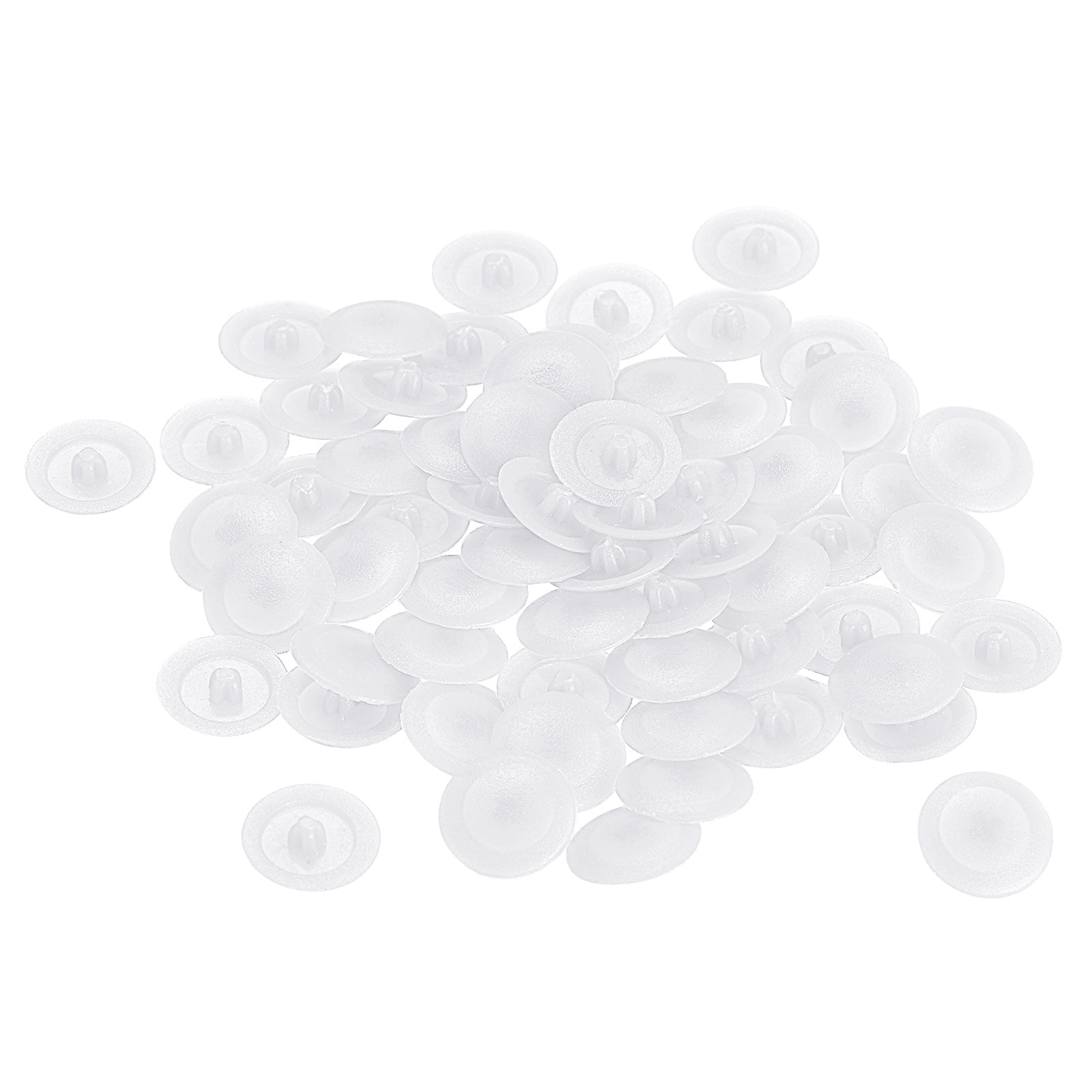 Uxcell Screw Cap Covers, 120 Pack 11.8x3.3mm Plastic Screw Decoration ...
