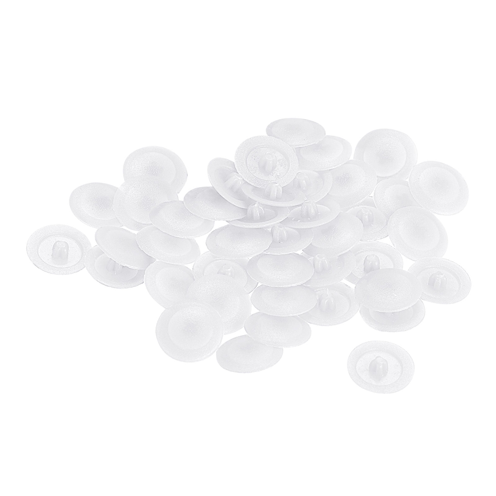 Uxcell Screw Cap Covers, 40 Pack 11.5x3mm Plastic Screw Decoration ...