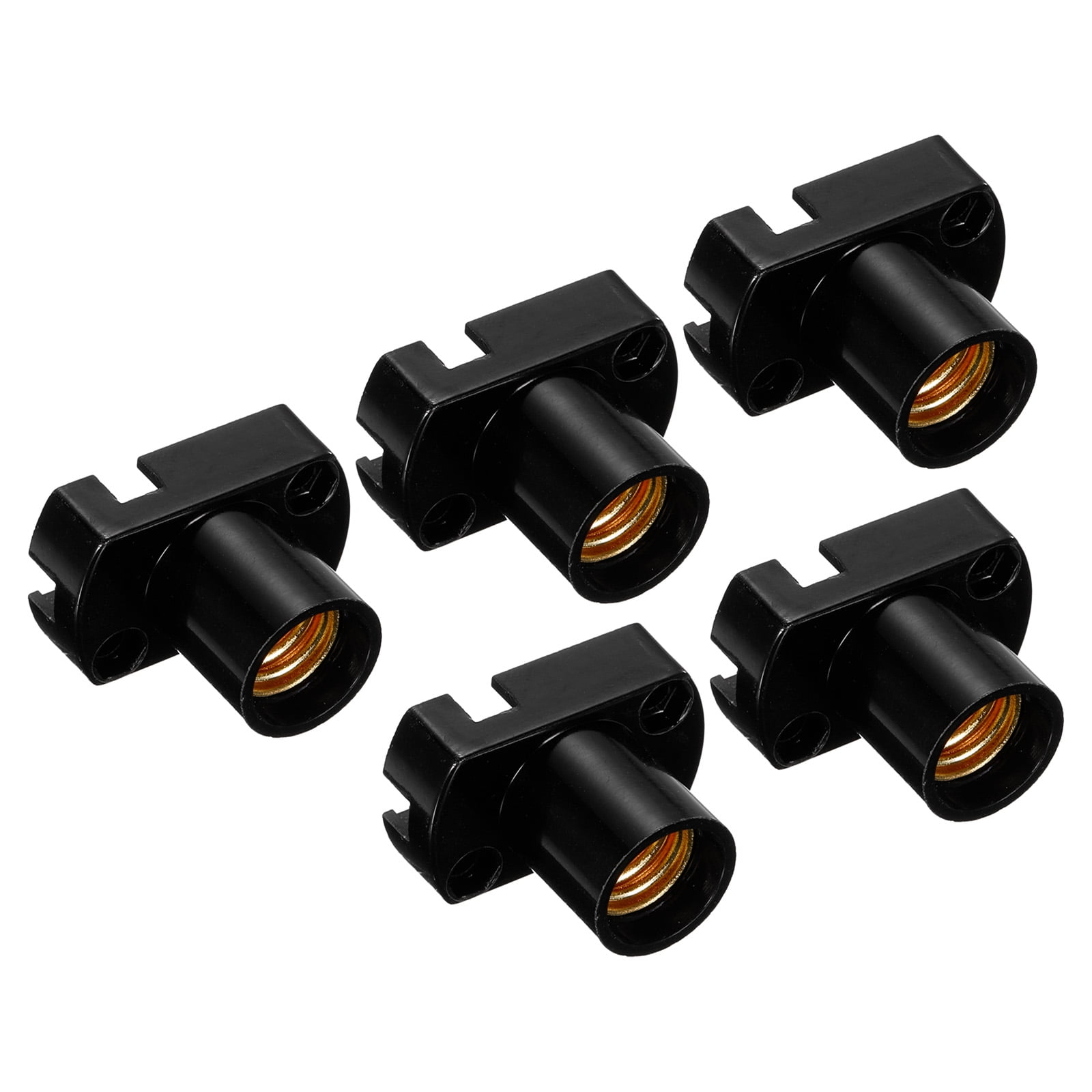 Uxcell Screw In E12 Mini Bulb Holder Beads Lamp Bases Socket Lighting ...