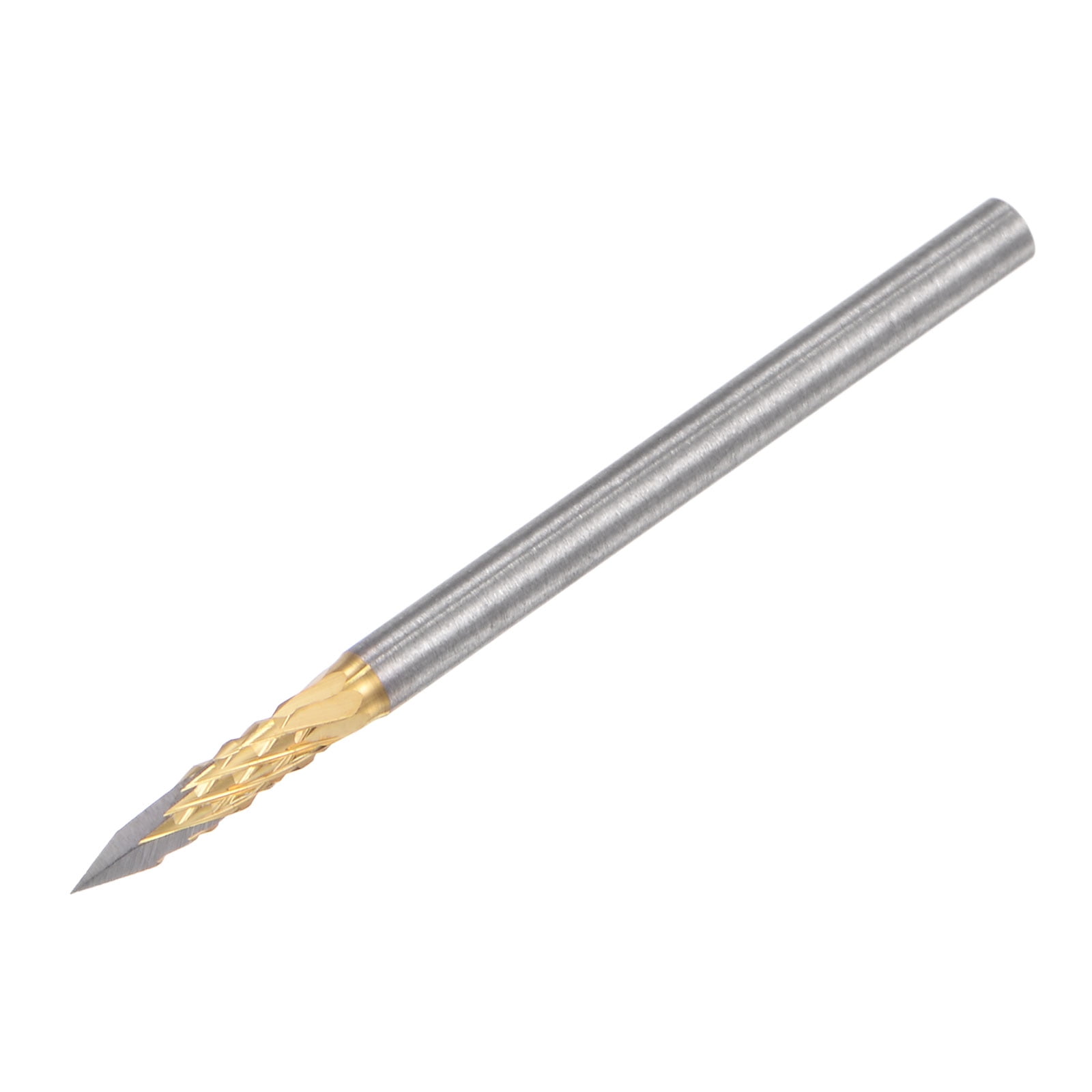 Uxcell Sculpture Carving Bit Triangle Knife 2mm Dia Tungsten Steel ...