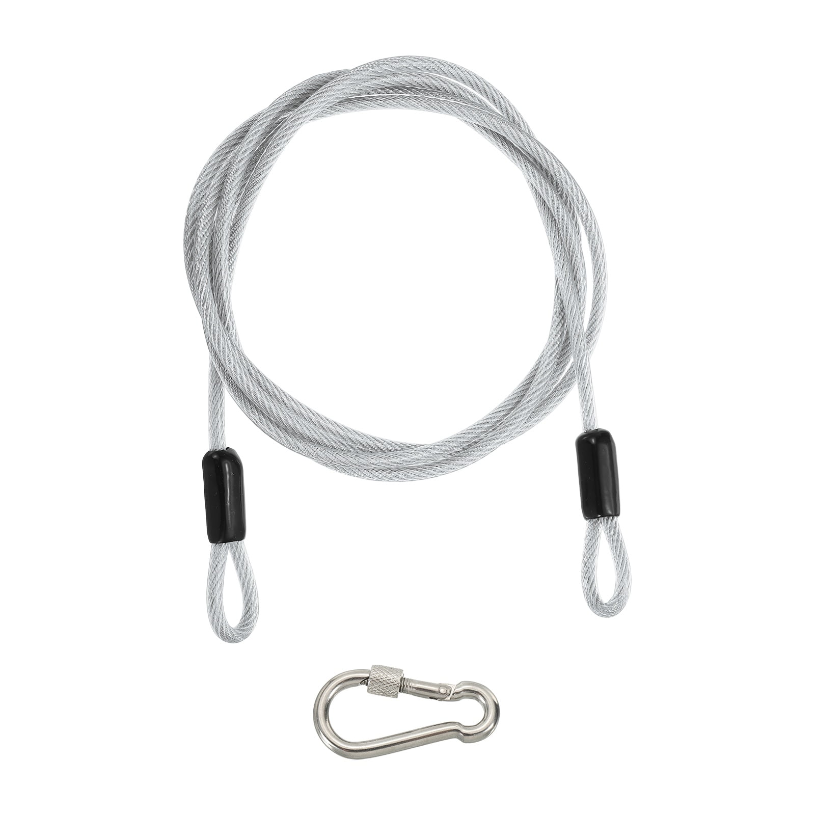 Uxcell Security Cable Braided Stainless Steel Coated Safety Wire Rope ...