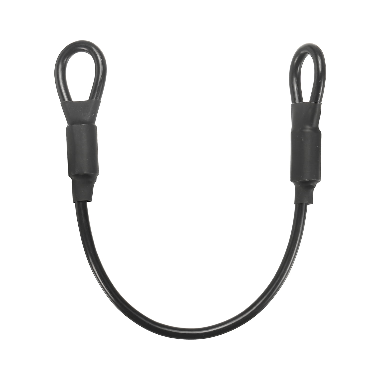 Uxcell Security Cable Lock (3/16" Dia 1ft, Black) Vinyl Coated ...