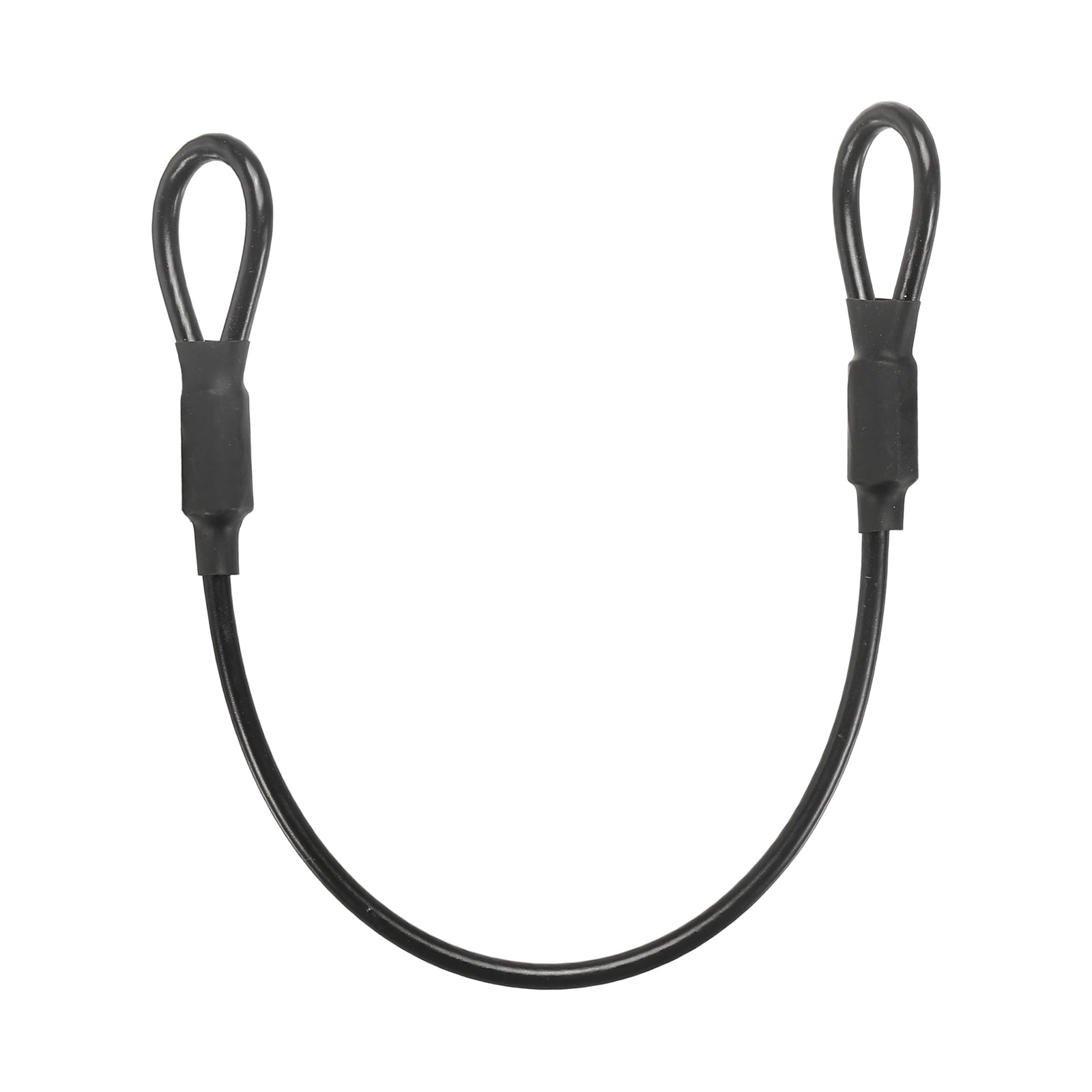 Uxcell Security Cable Lock (5/32" Dia 1ft, Black) Vinyl Coated ...