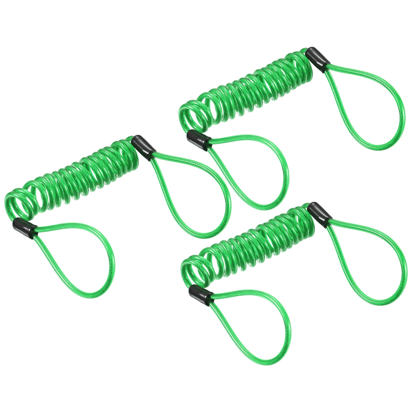 Uxcell Security Steel Cable 3.5mm x 1.2m/3.94ft Coated Spring Luggage ...