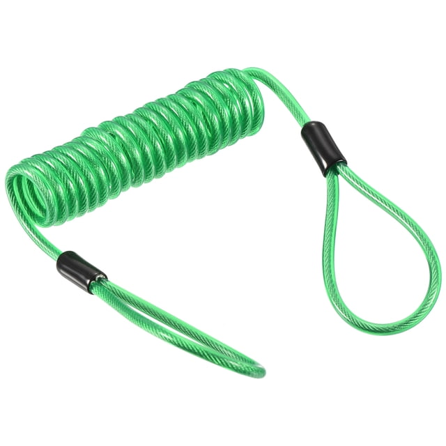 Uxcell Security Steel Cable Coated Spring Luggage Lock Wire Rope with ...