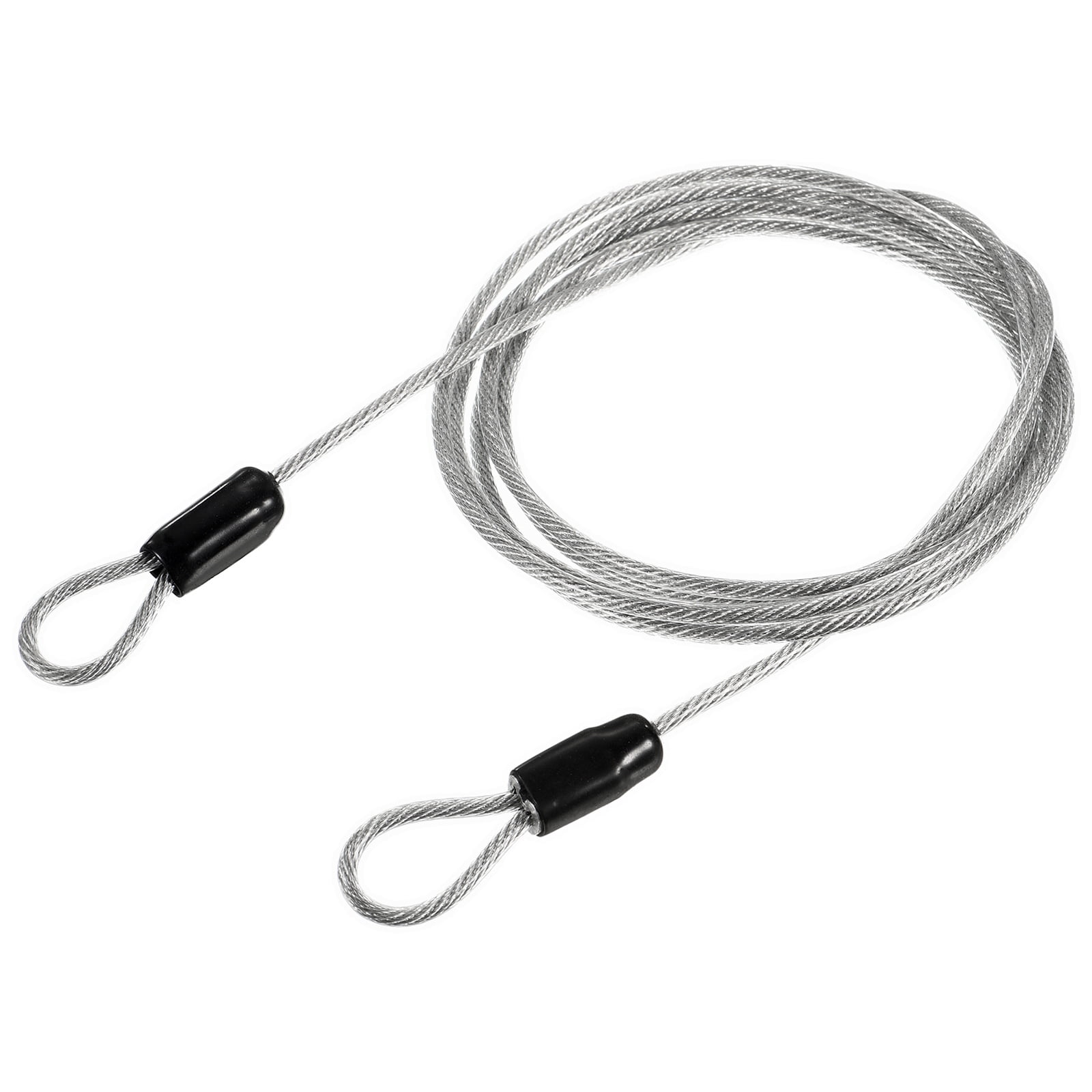 Uxcell Security Steel Cable Lock Safety Cable Flexible Wire Rope ...