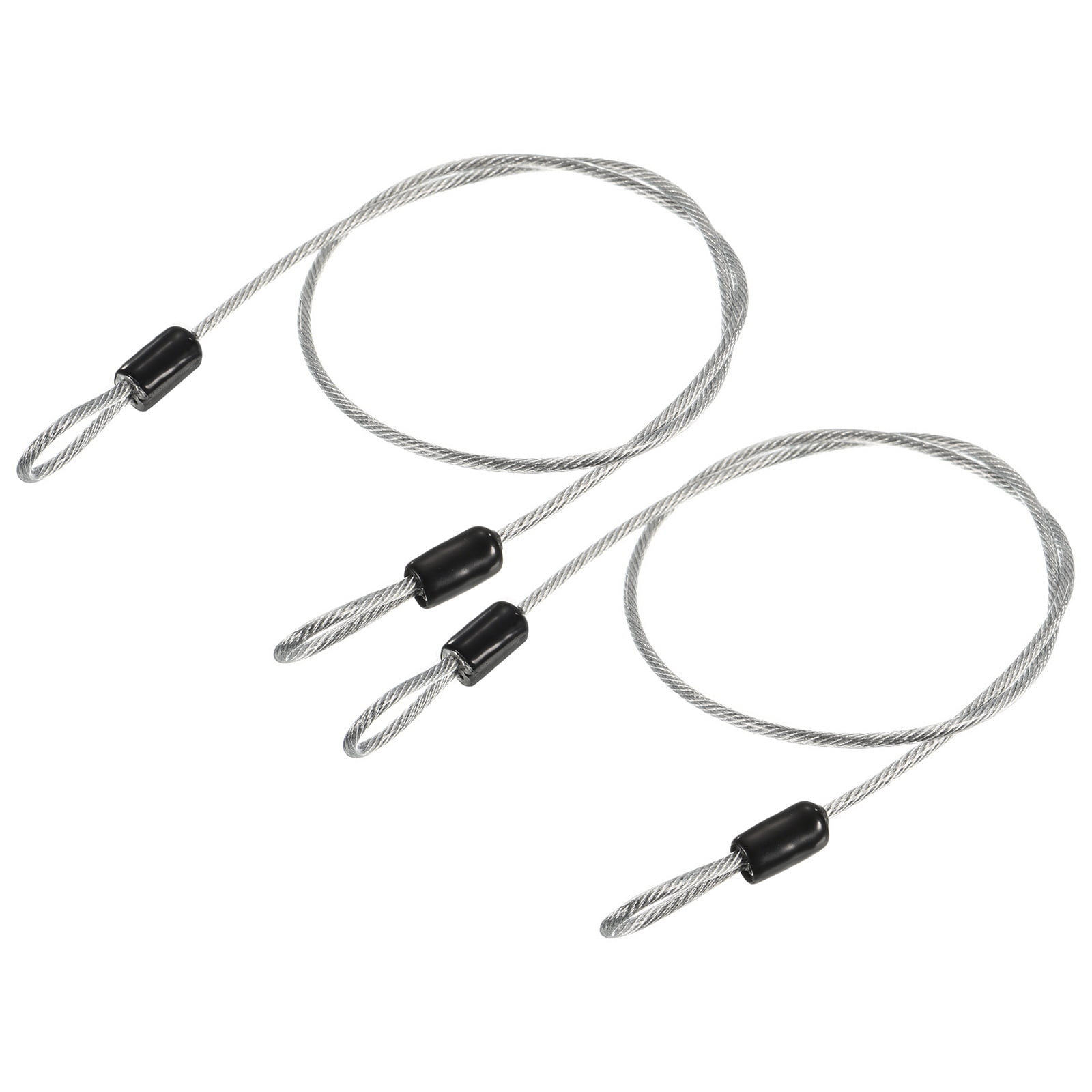 Uxcell Security Steel Cable Lock Safety Cable Flexible Wire Rope ...