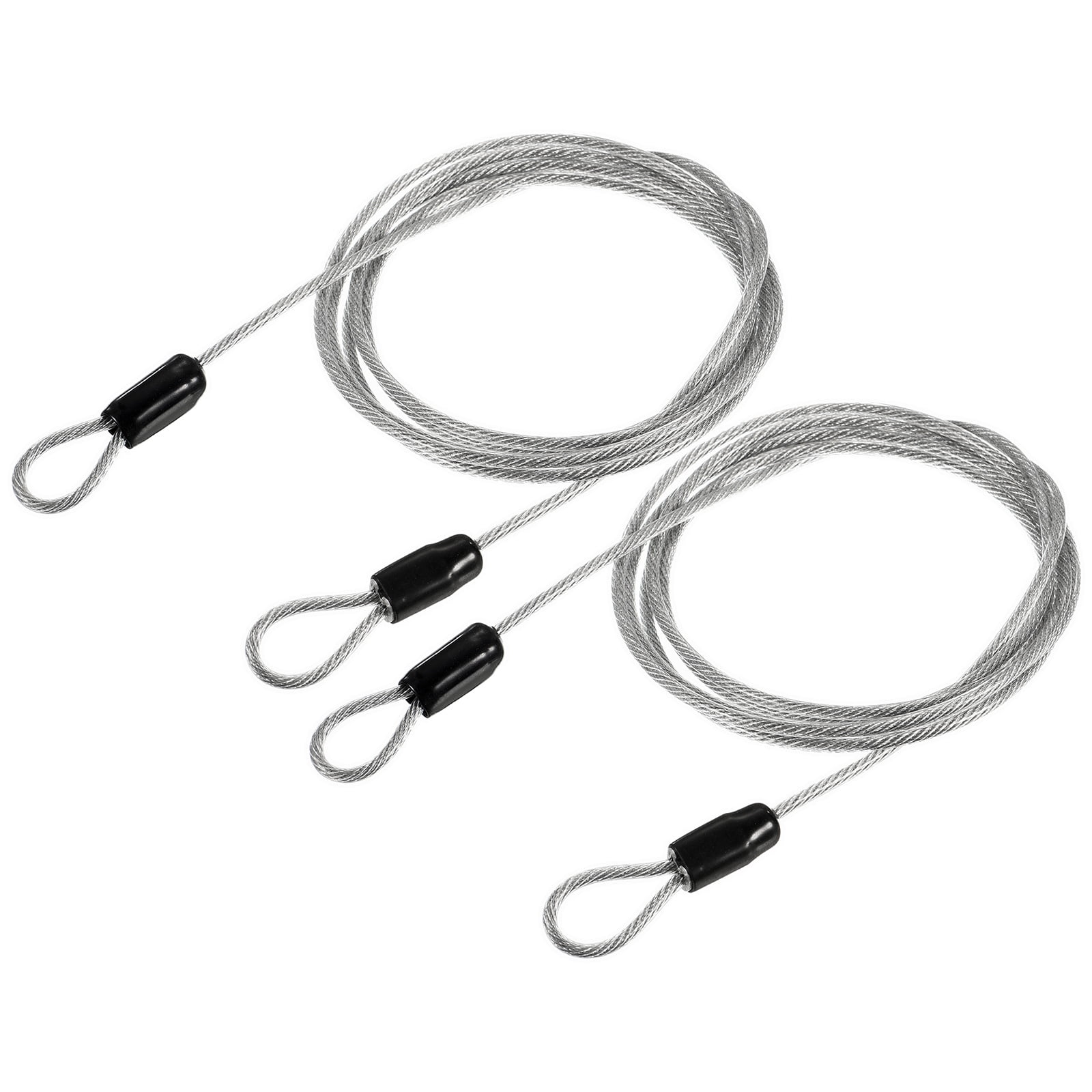 Uxcell Security Steel Cable Lock Safety Cable Flexible Wire Rope ...