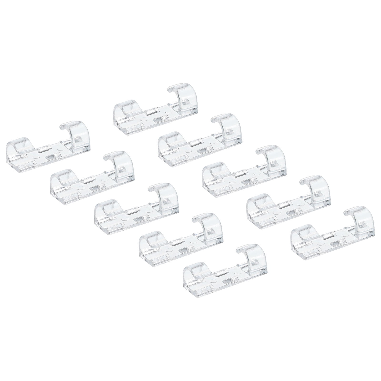 Uxcell Self Adhesive Cable Clips Cord Retainer Organizing 30mm x 10mm ...