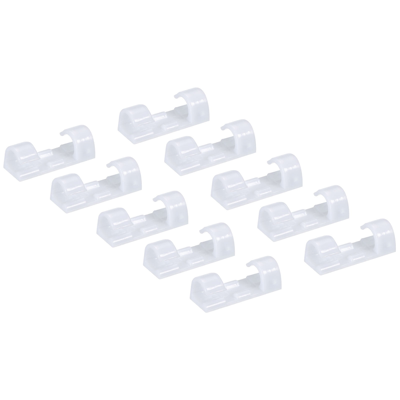 Uxcell Self Adhesive Cable Clips Cord Retainer Organizing 30mm x 10mm ...