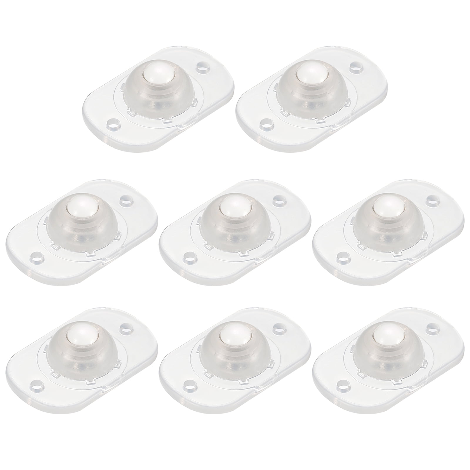 Uxcell Self Adhesive Caster Wheels Mini Swivel Paste Universal Pulley ...