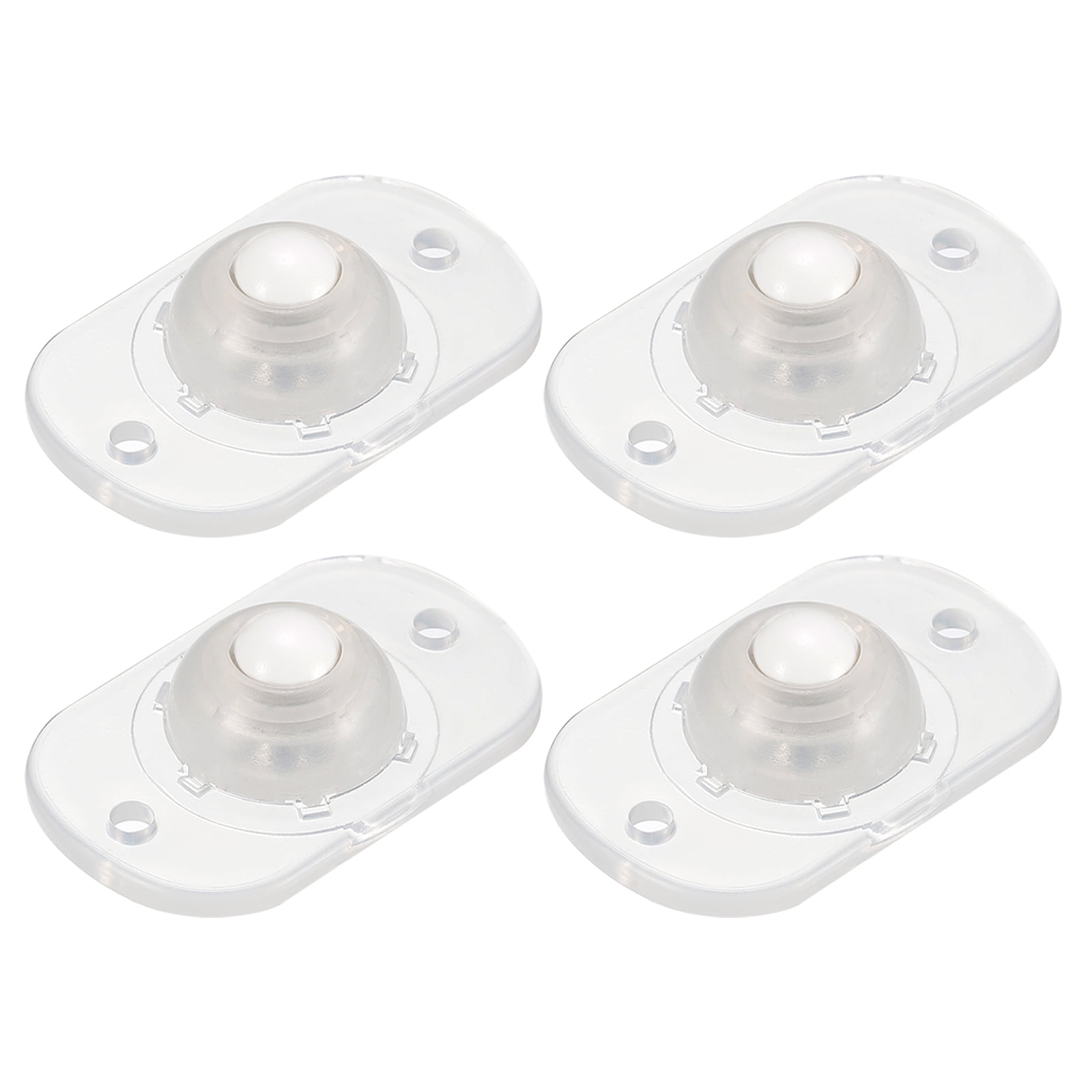 Uxcell Self Adhesive Caster Wheels Mini Swivel Paste Universal Pulley ...