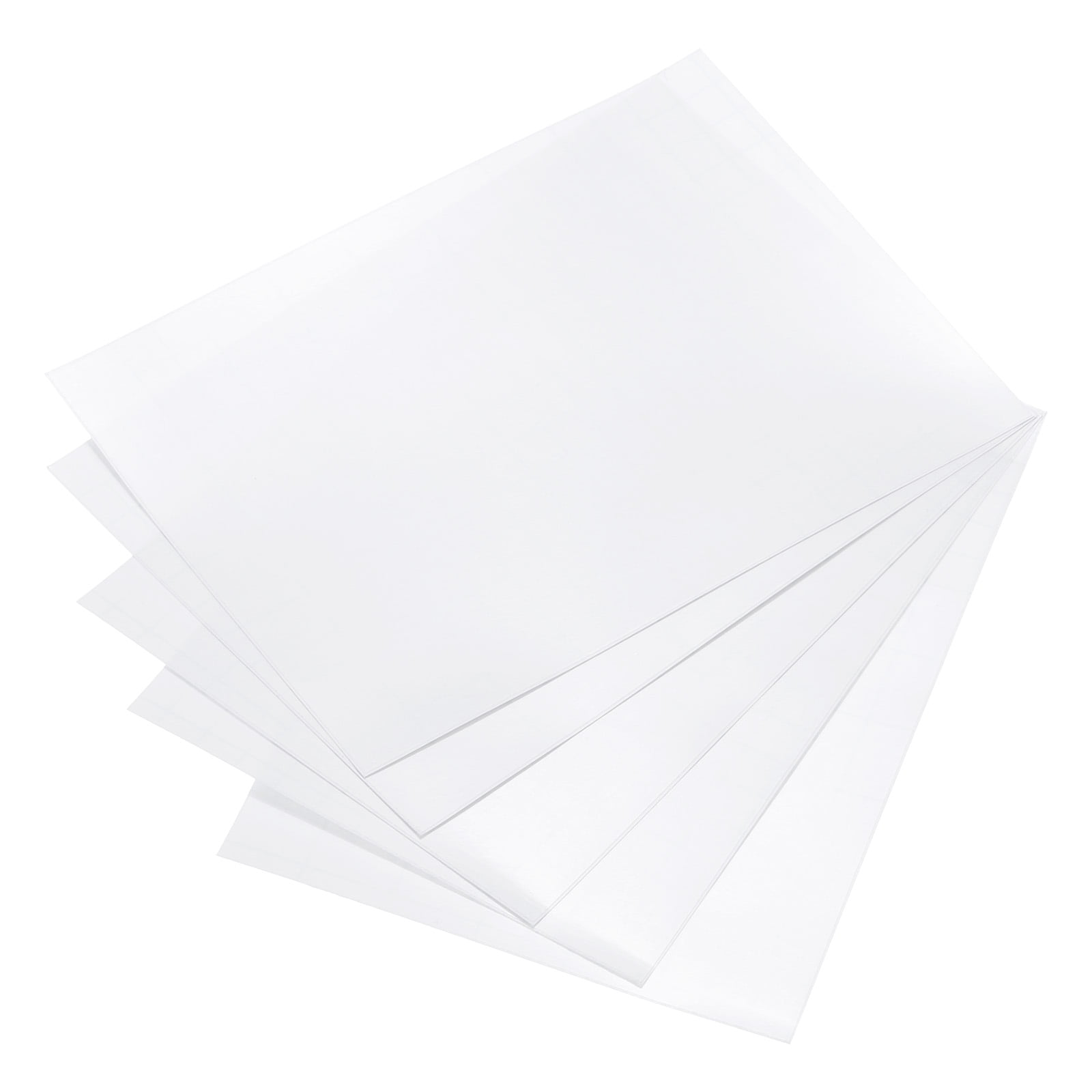 Uxcell Self Adhesive Cold Laminating Film Laminator 4"x6" with Adhesive ...