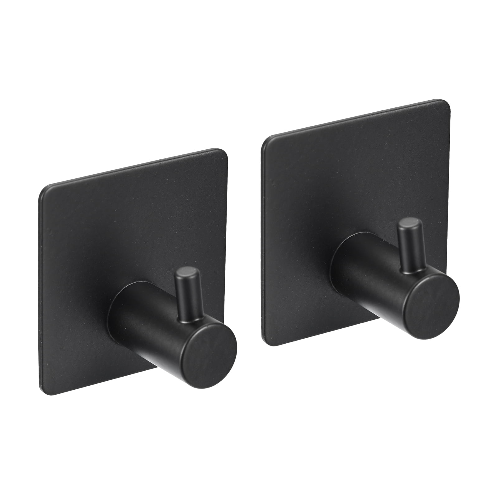 Uxcell Self Adhesive Hooks, 304 Stainless Steel Stick on Wall Hooks ...