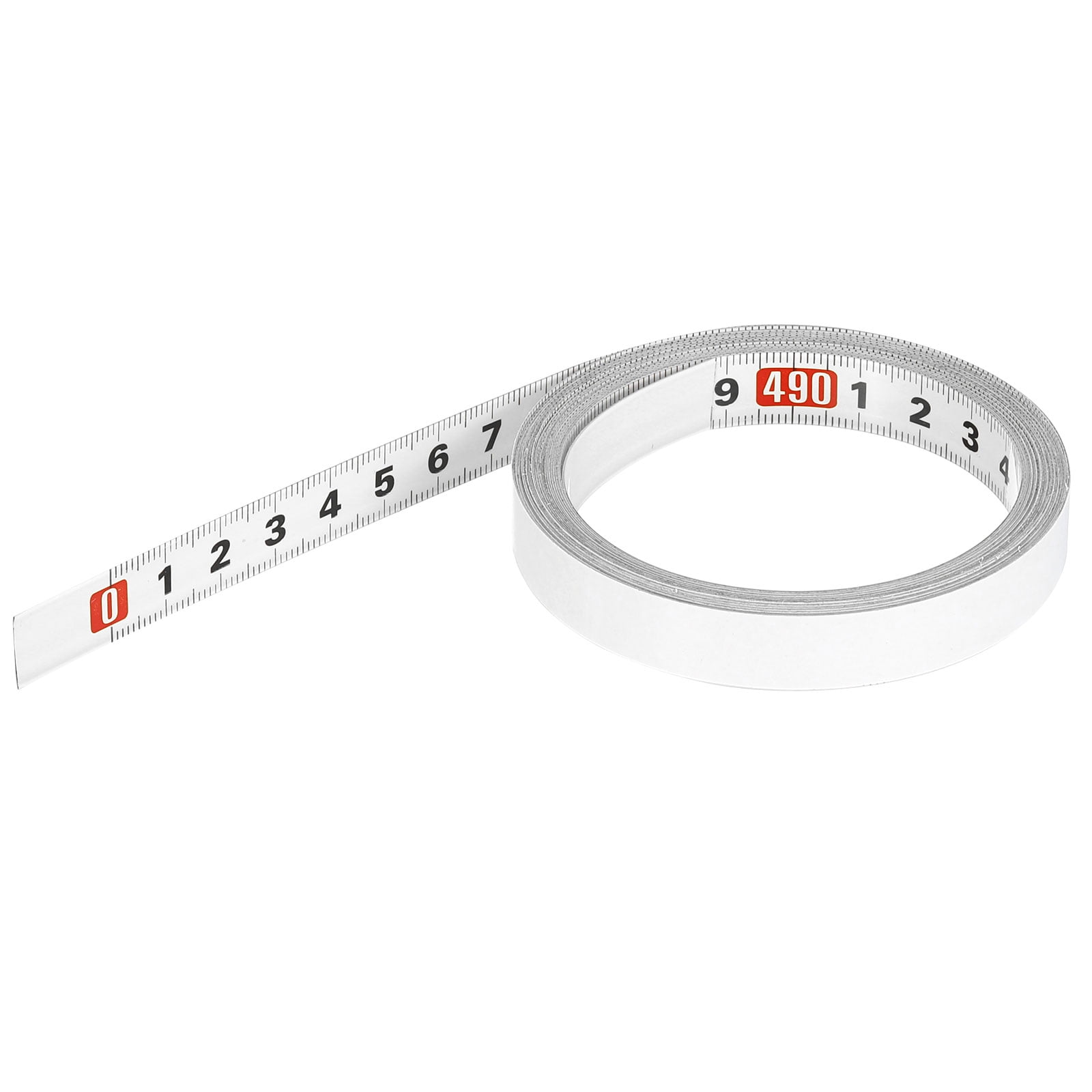 Uxcell Self-Adhesive Measuring Ruler Tape 16.4ft for Workbench Sewing ...