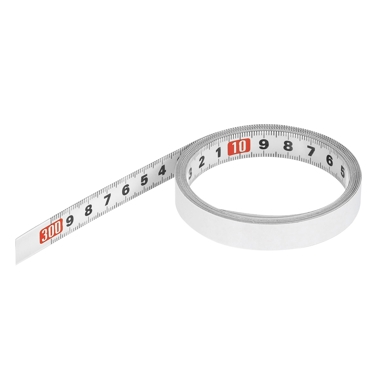 Uxcell Self-Adhesive Measuring Ruler Tape 9.8ft for Workbench Sewing ...