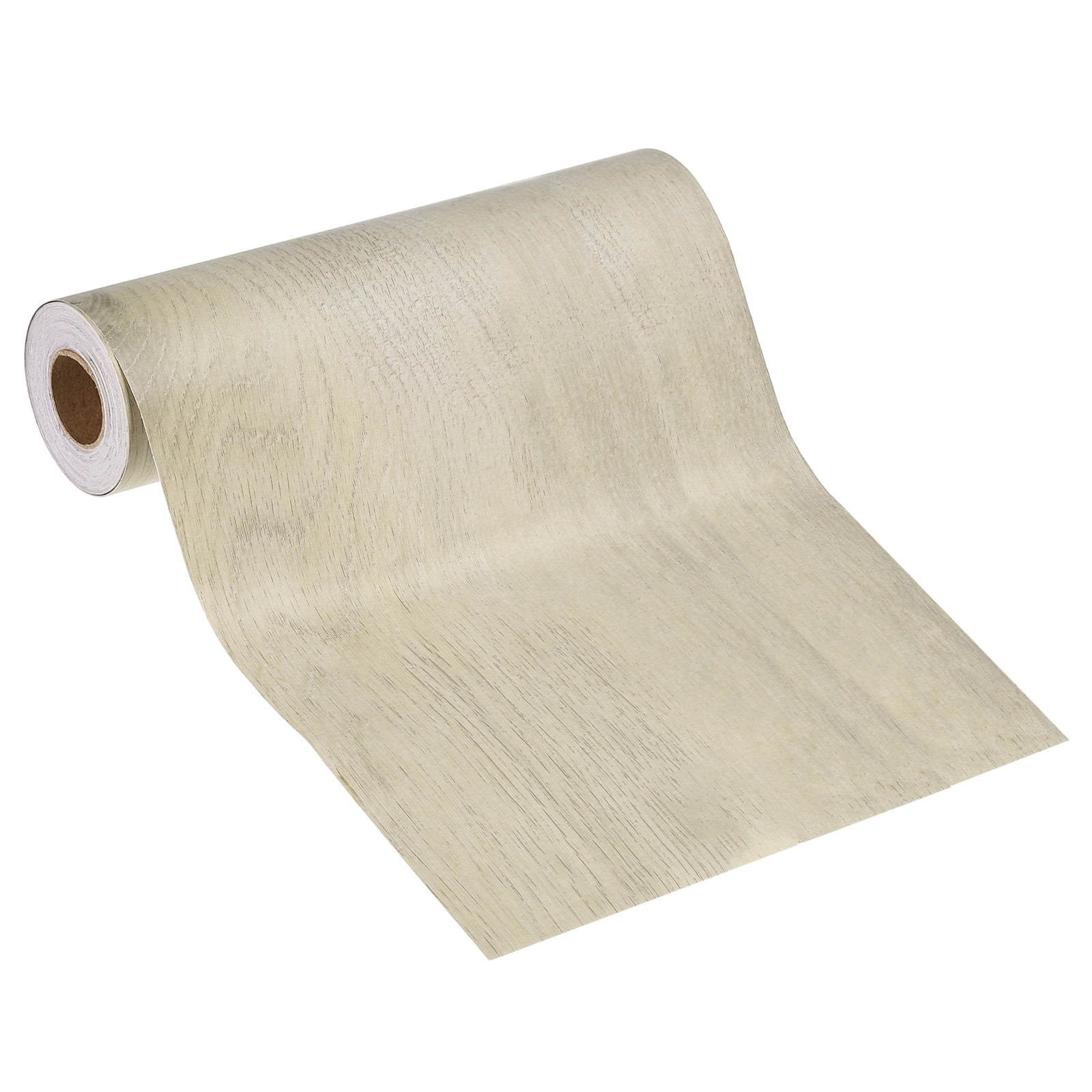 Uxcell Self Adhesive Wood Grain Repair Tape 33'x 8" for Furniture White ...