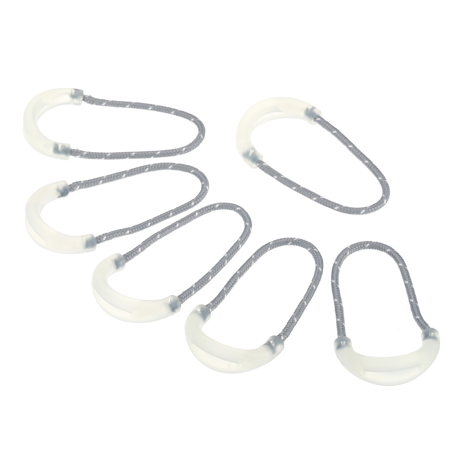 Uxcell Self Luminous Zipper Pulls Replacement Extension Cord Handle Tab ...