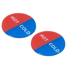 Uxcell 6x6 Inch Handicap Sign Stickers, Vinyl Accessible Sign Disabled ...
