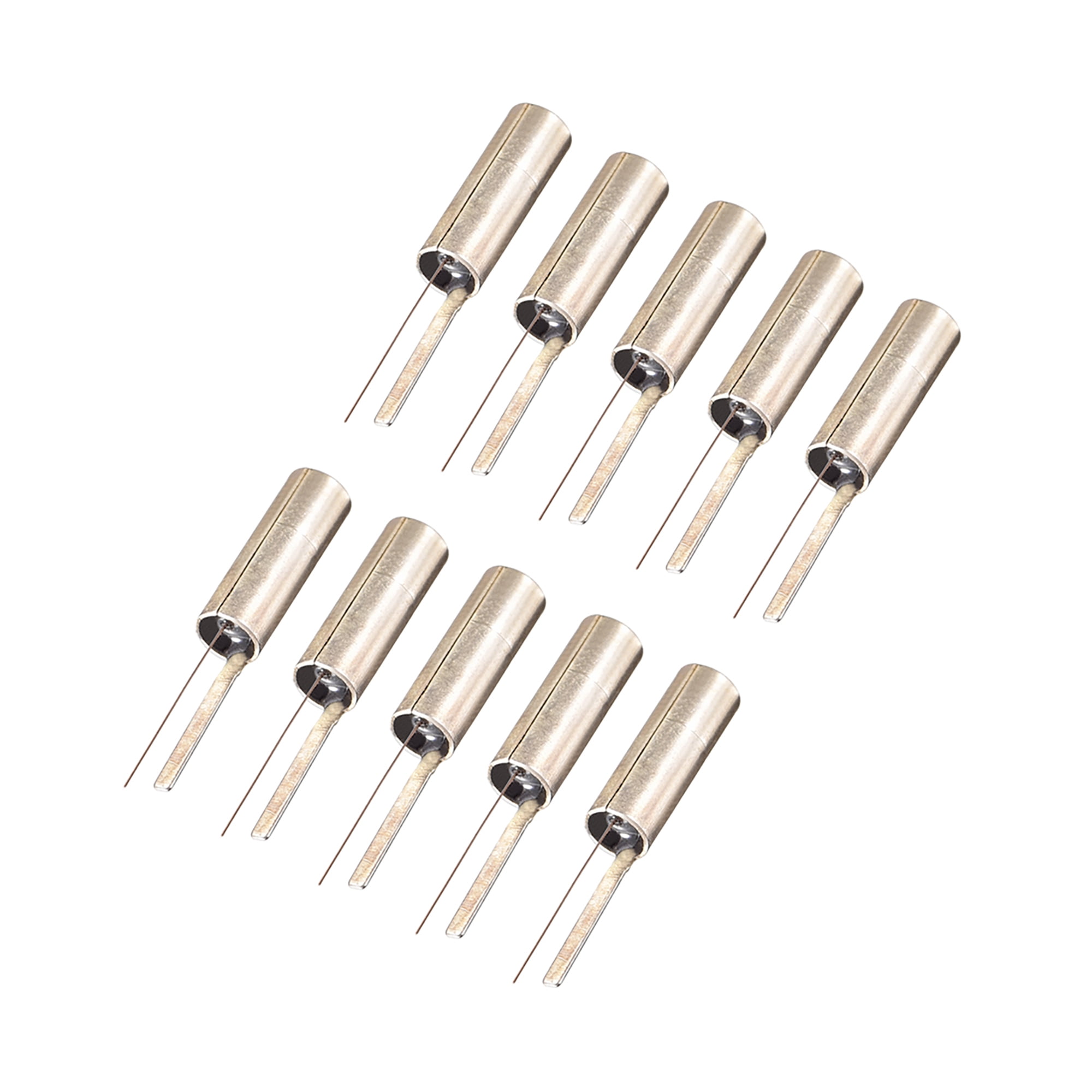 Uxcell Sensitivity Spring Electronic Vibration Sensor Switch Metal Gold ...