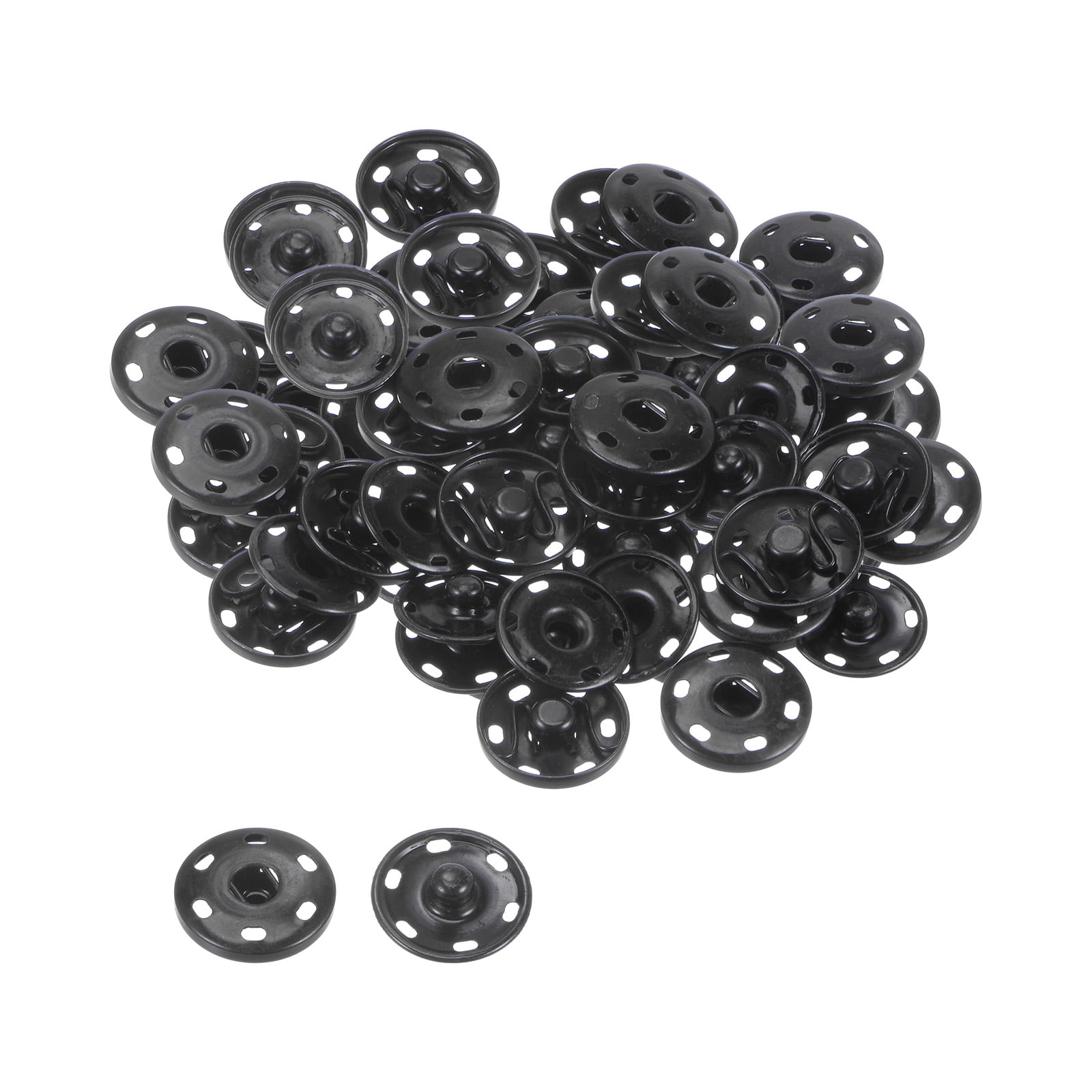 Uxcell Sew On Snap Buttons 20mm 21mm Snap Fasteners for Sewing, 40 Sets ...