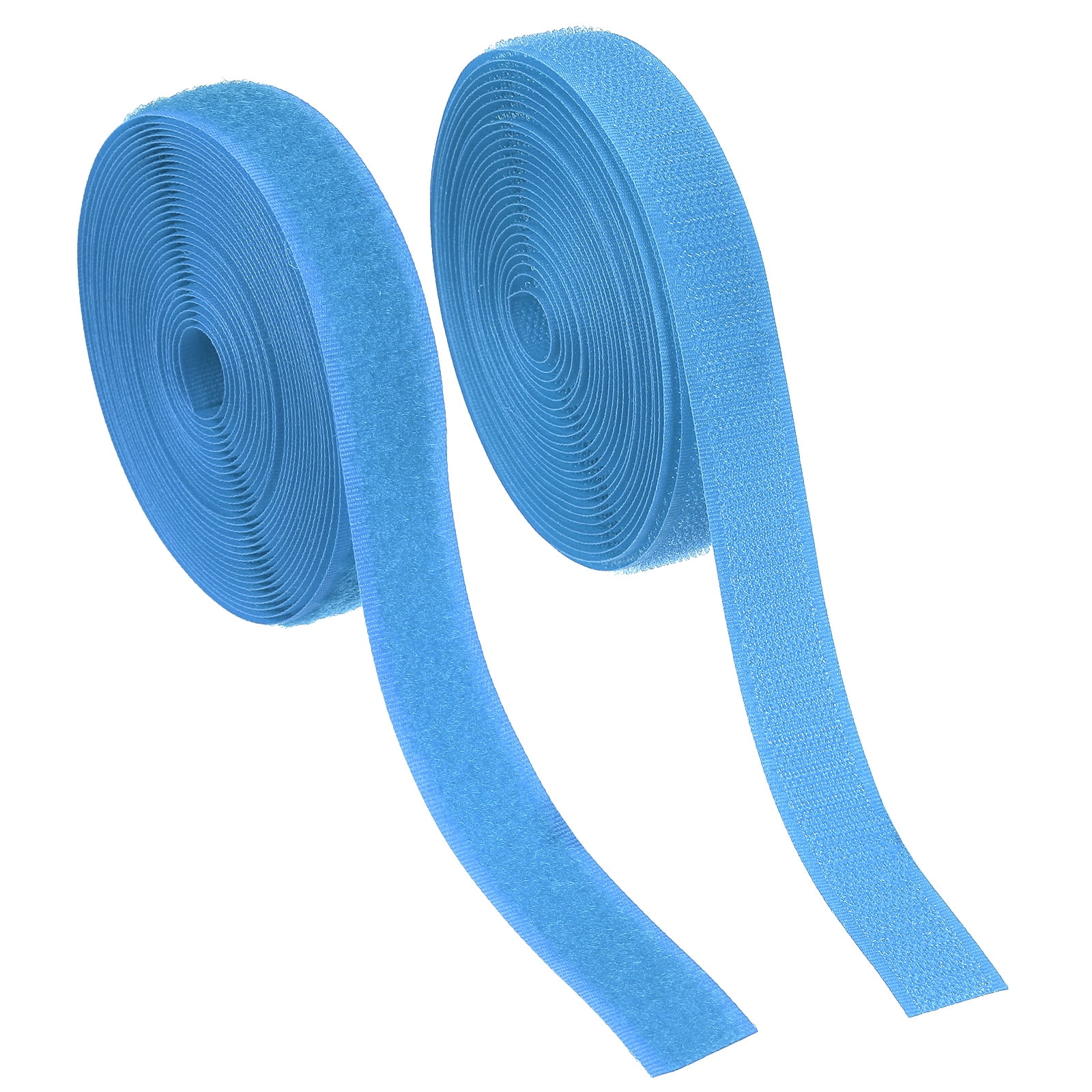 Uxcell Sew on Hook and Loop Tape, 2Pcs Non-Adhesive Back Nylon Sewing ...