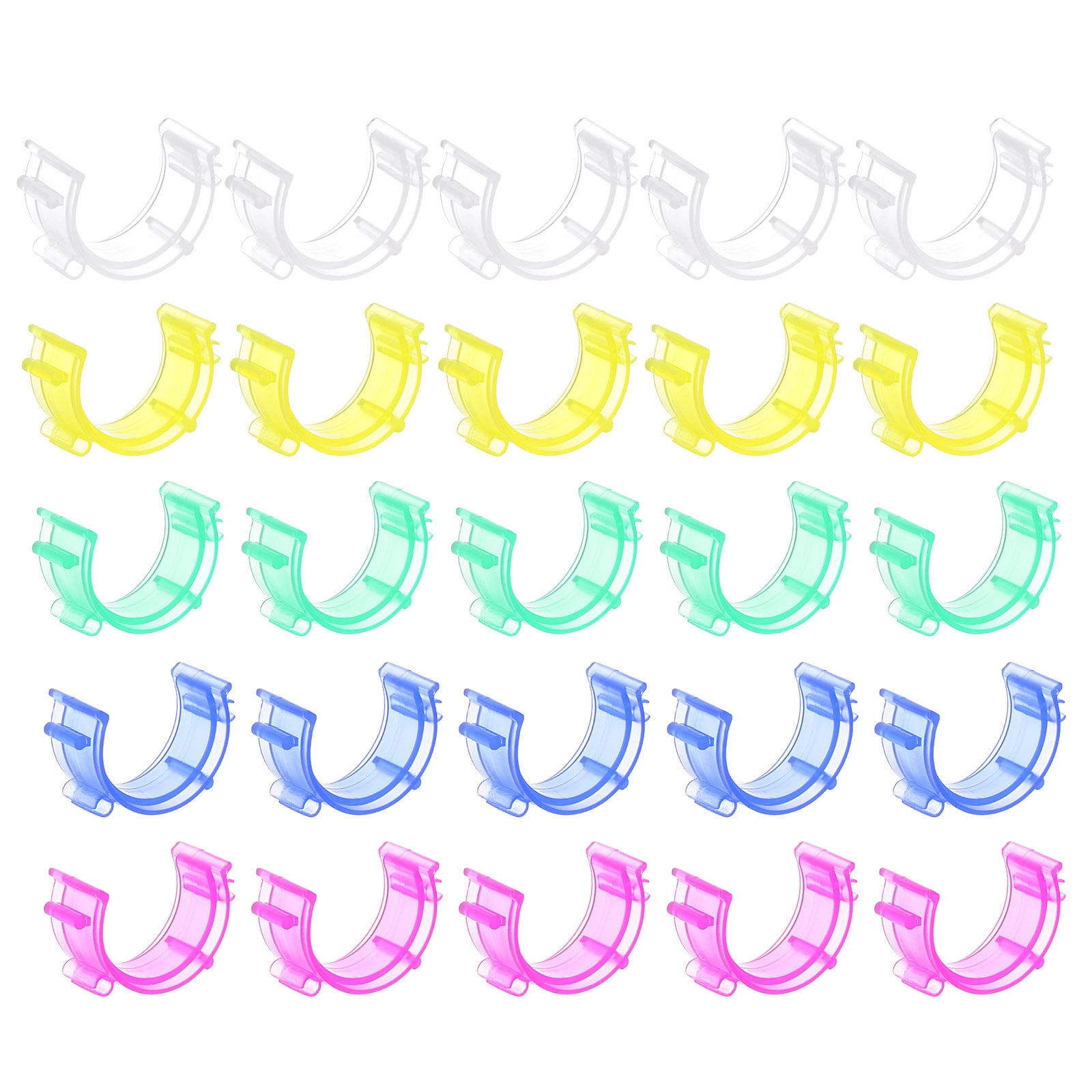 Uxcell Sewing Bobbin Clips Bobbin Holder Clamps Plastic Small Clips ...