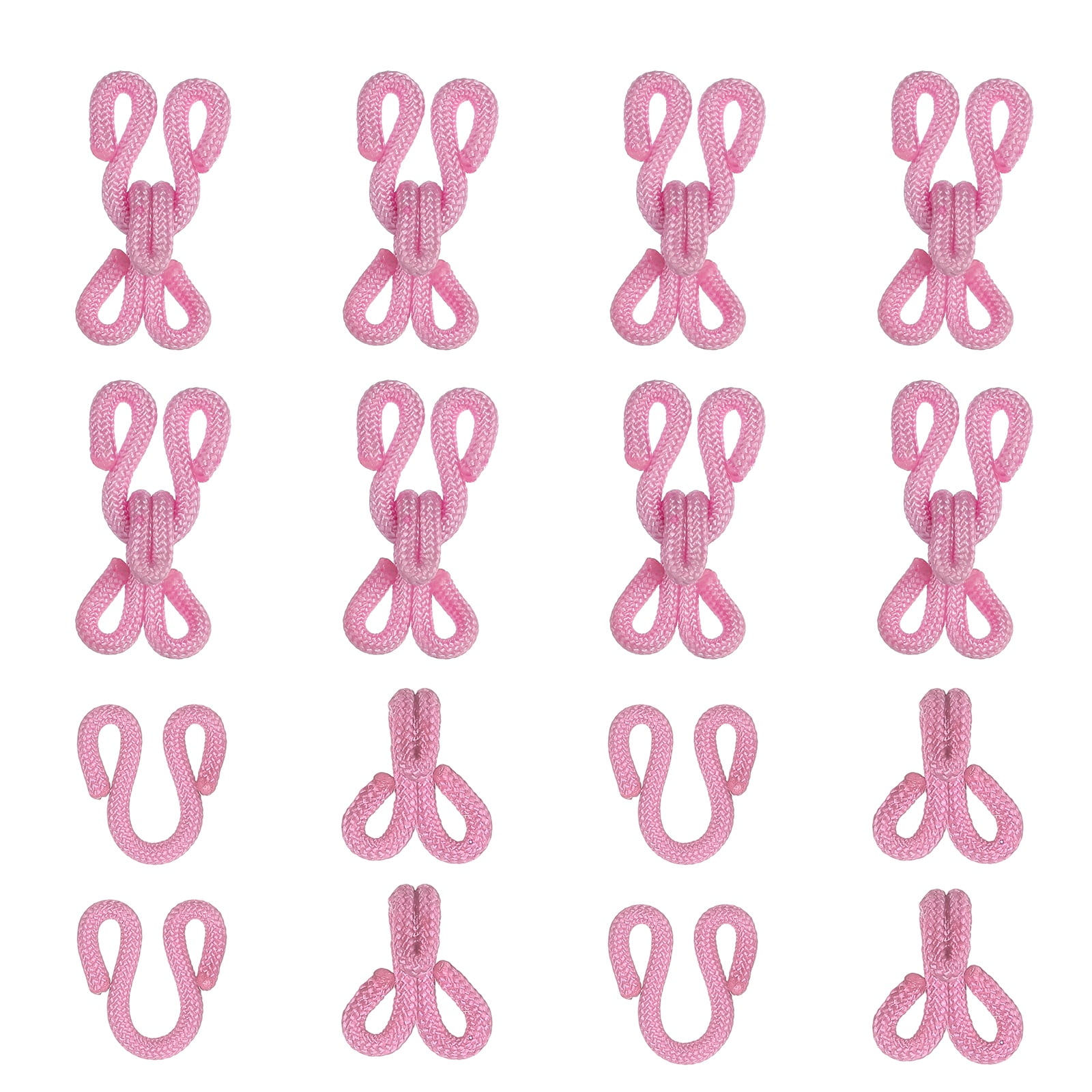 Uxcell Sewing Hooks and Eyes, 23mm Covered Hook Eye Sewing Closure ...